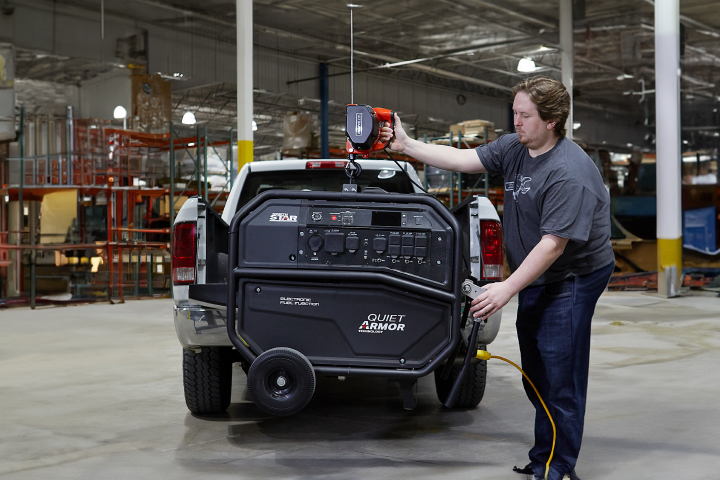 Ultra-Tow Portable Electric Winch, 120V, 1100-Lb. Horizontal and ...