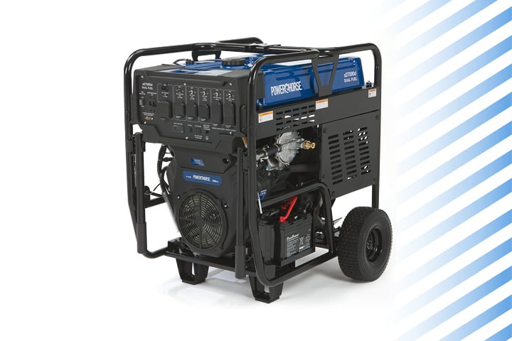 Powerhorse Portable Generator, 27,000 Surge Watts, 18,000 Rated Watts ...