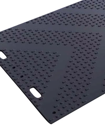 Checkers LibertyMat Medium-Duty Ground Cover Mat, Black, 8ft.Lx 4ft.W ...
