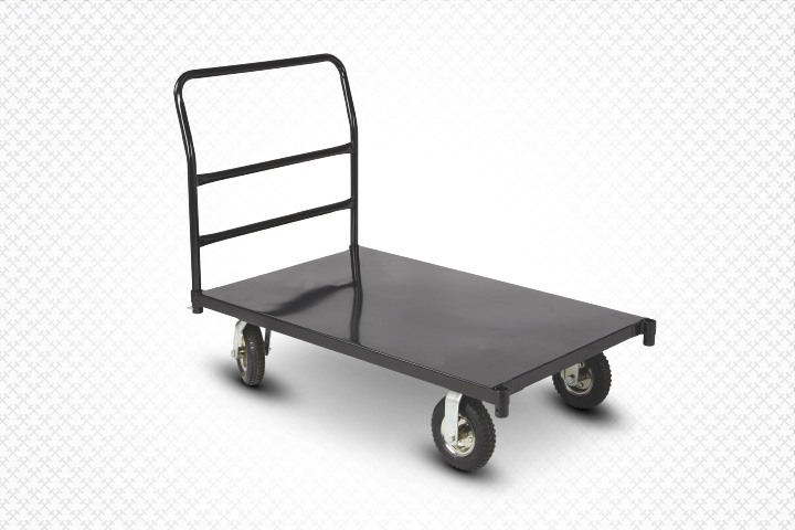Ironton Metal Platform Cart, 1000-Lb. Capacity, 48in.L x 30in.W, 8in ...