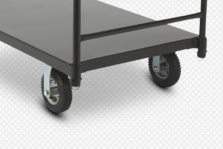 Ironton Metal Platform Cart, 1000-Lb. Capacity, 48in.L x 30in.W, 8in ...