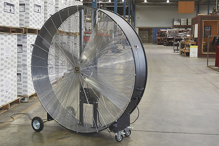 Strongway 60in. Belt Drive Drum Fan, 25,500 CFM 4/5 HP | Northern Tool