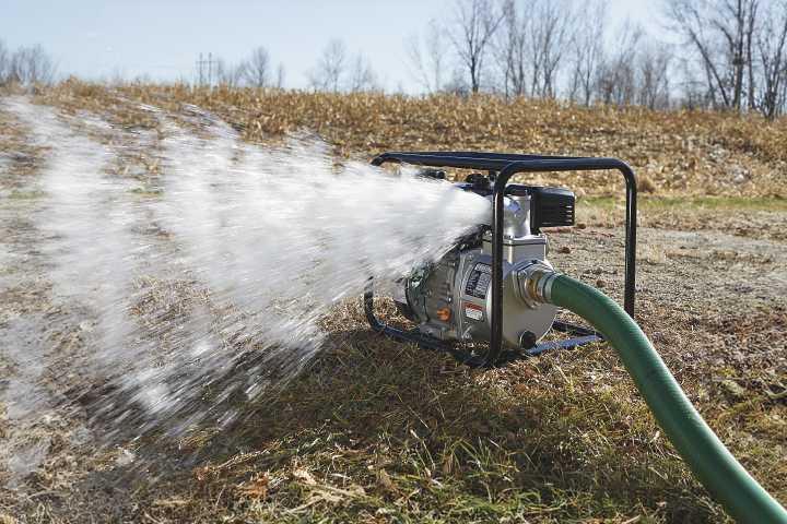 Ironton Semi-Trash Water Pump, 2in. Ports, 7860 GPH, 1/4in. Solids ...