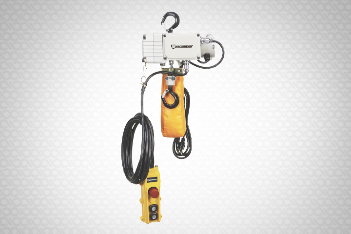 Strongway Mini Electric Chain Hoist, 500-Lb. Capacity, 16.4ft. Lift ...