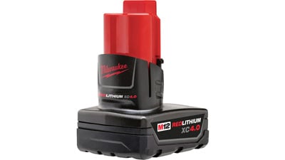 Milwaukee M12 Cordless 600 MCM Cable Cutter Kit, 1 Battery, Model# 2472 ...