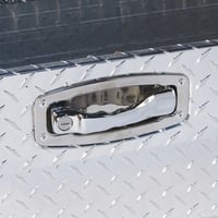 Northern Tool Side-Mount Truck Tool Box — Aluminum, Diamond Plate, Pull ...