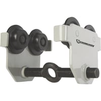 Strongway Push Trolley, 4400-Lb. Capacity, Fits 2-5/8in.–8-5/8in.W I ...