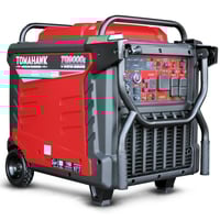 Tomahawk, 9000 Watt Inverter Generator, Surge Watts 10500 Rated Watts ...