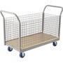 Strongway Side-Panel Platform Cart — 2000-Lb. Capacity, 48in.L x 24in.W ...