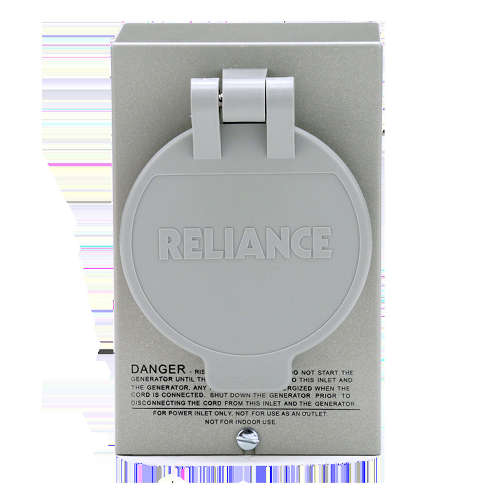 Reliance Raintight Generator Power Inlet Box, 30 Amp, Model# PB30 ...