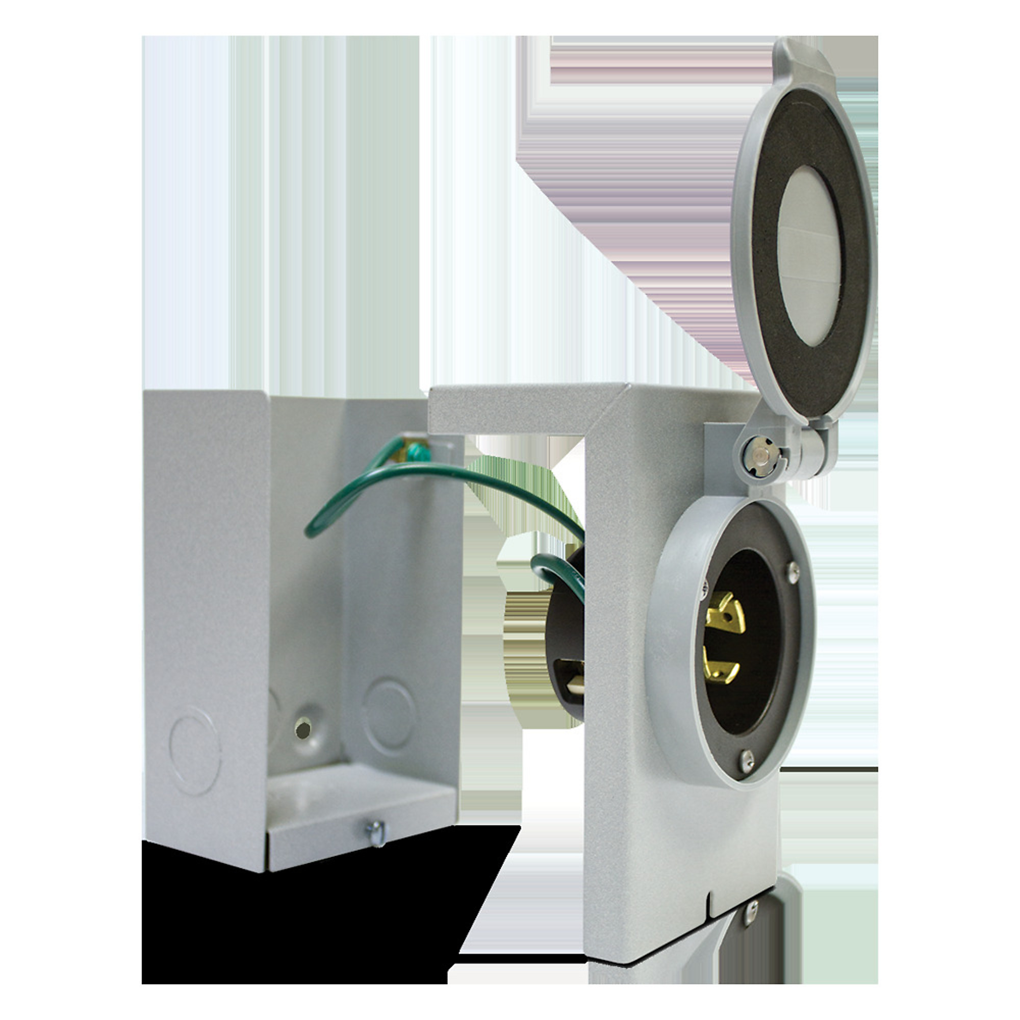 Reliance Raintight Generator Power Inlet Box, 30 Amp, Model# PB30 ...