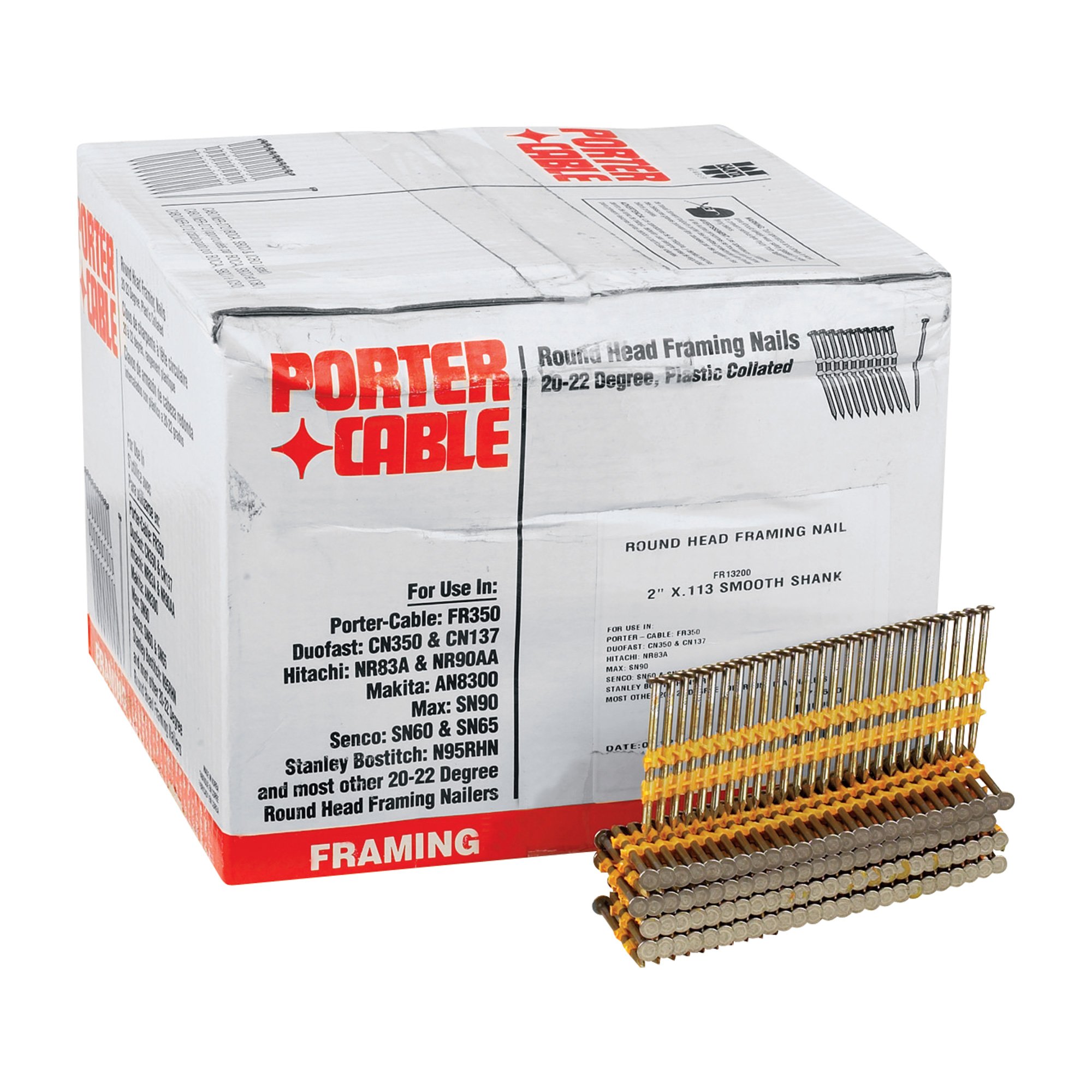 Porter Cable Round Head Framing Nails 2in. Northern Tool