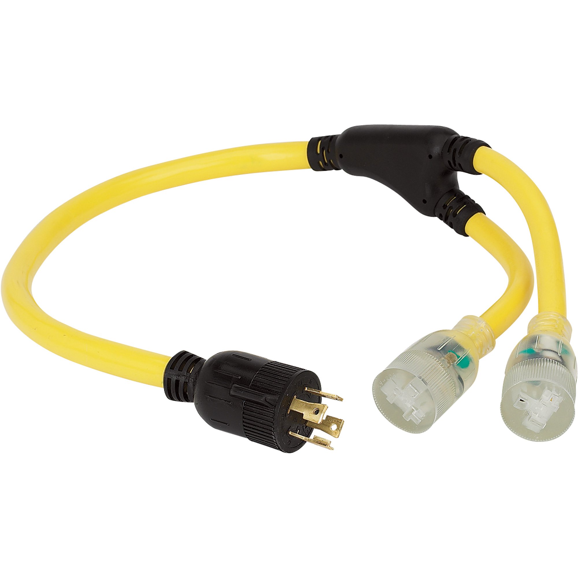 Coleman 3ft., 10-Gauge Generator Cord w/Y Adapter | Northern Tool