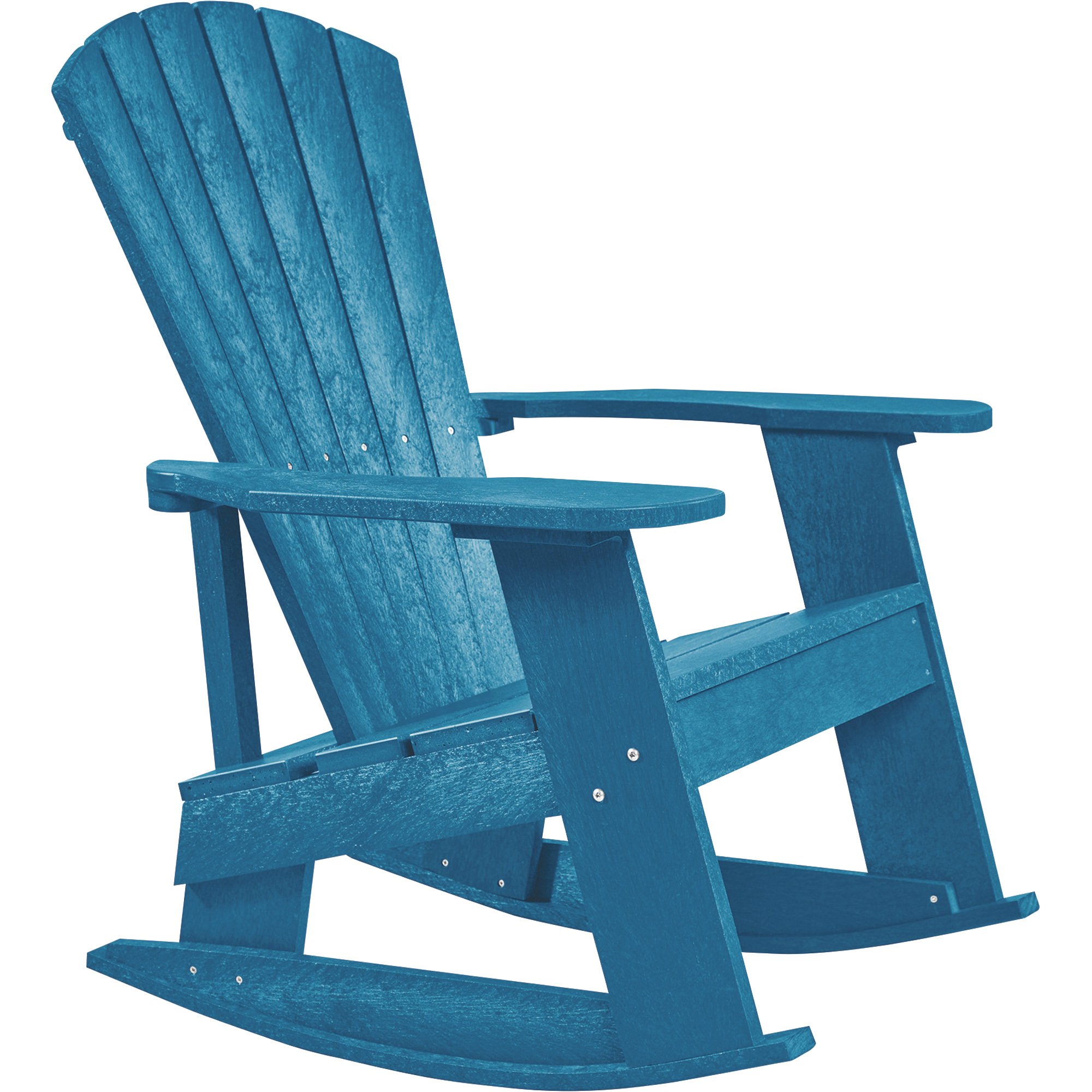 Capterra Casual Adirondack Rocker Chair, Blue, Model# CRX09-33 ...