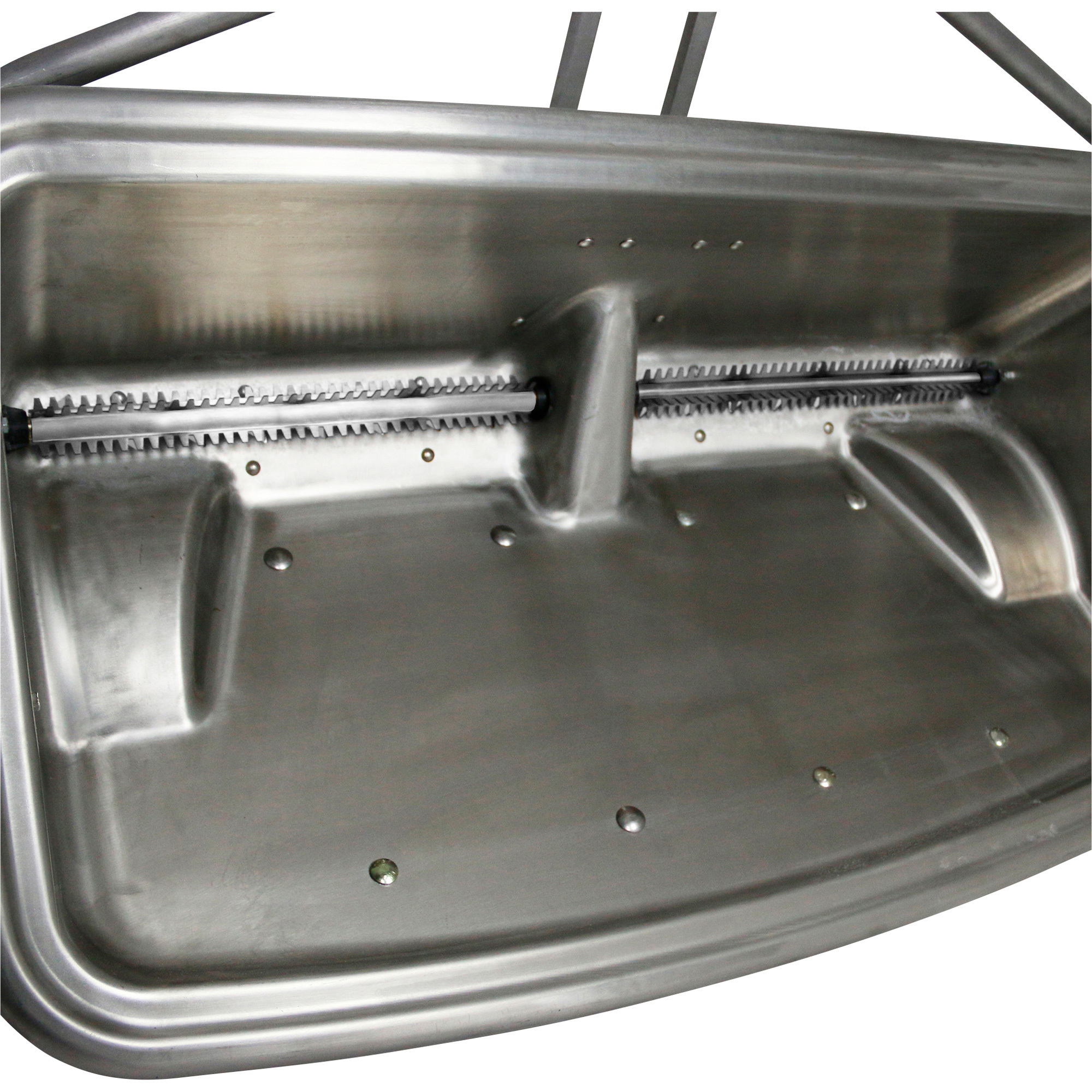 Chapin, 200 LB SS SALT DROP SPREADER, Load Capacity 200 lb, Max. Spread ...