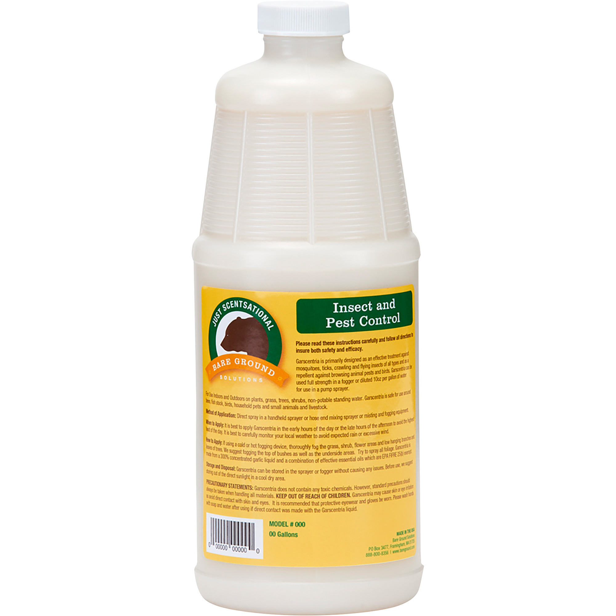 Bare Ground Garscentria Propane Fogger with Liquid Mosquito and Tick ...