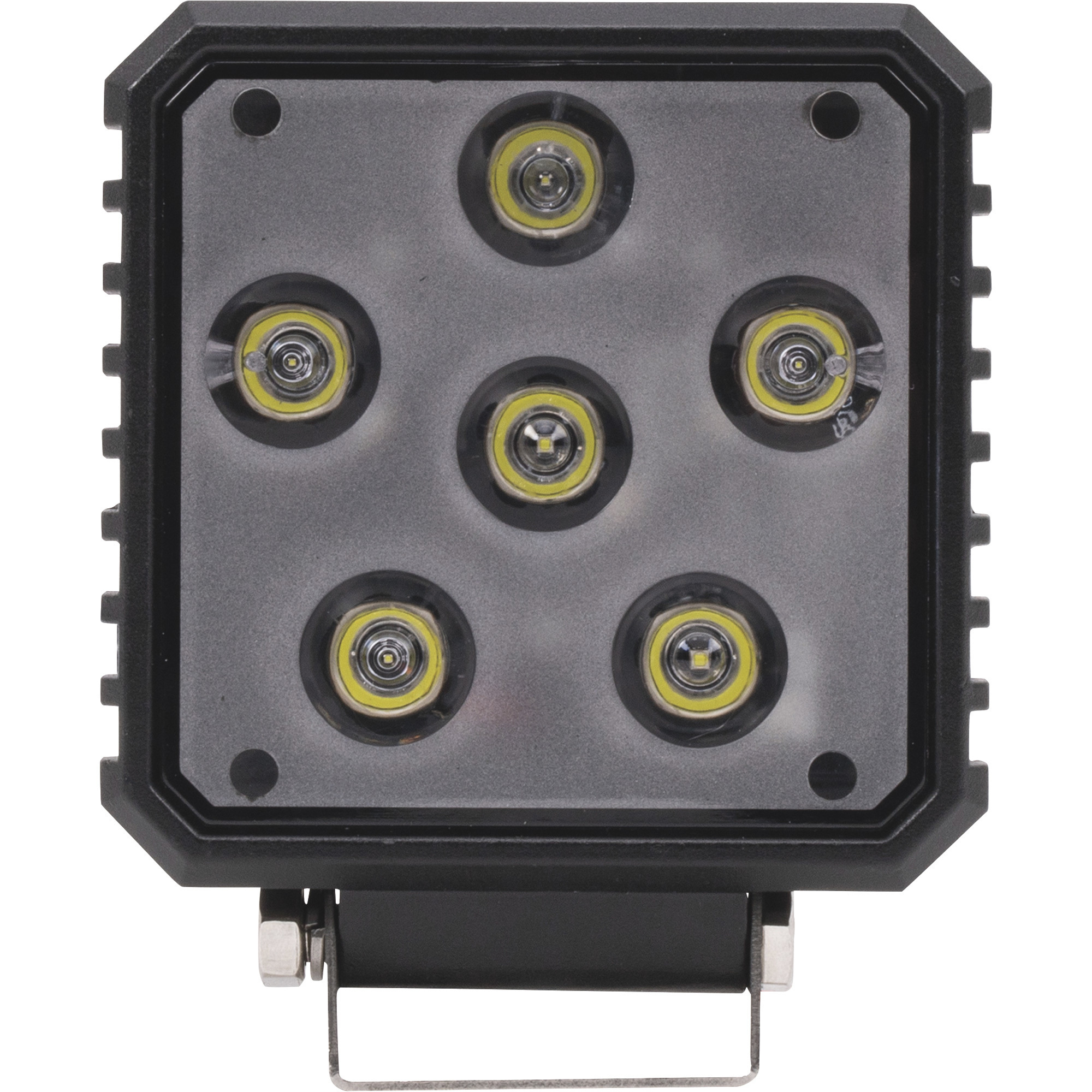 Blazer 12 Volt LED Utility Flood Light — 4in., Square, 4600 Raw/3000 ...