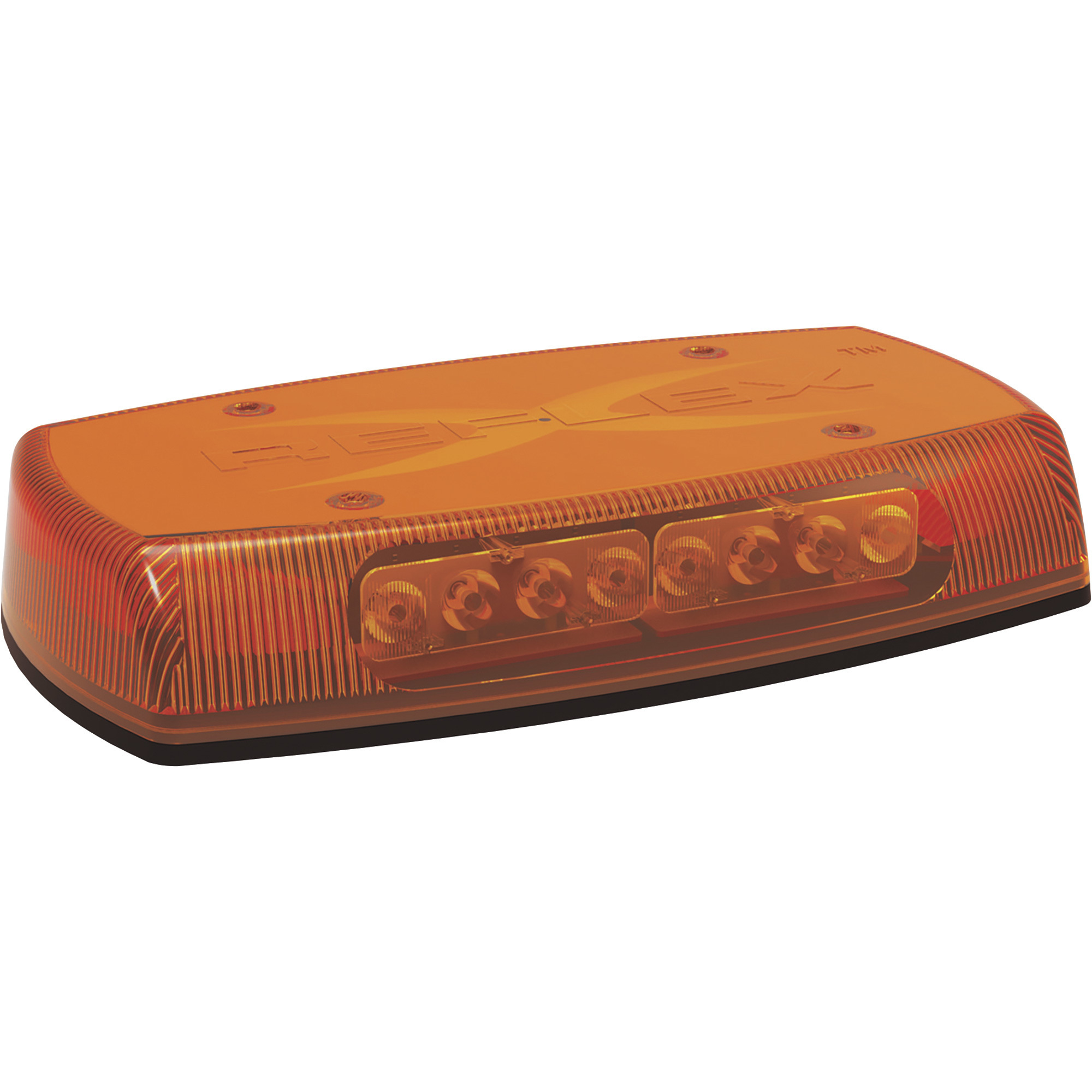 ECCO LED Mini Light Bar 360° Warning Light — Amber, Permanent Mount ...