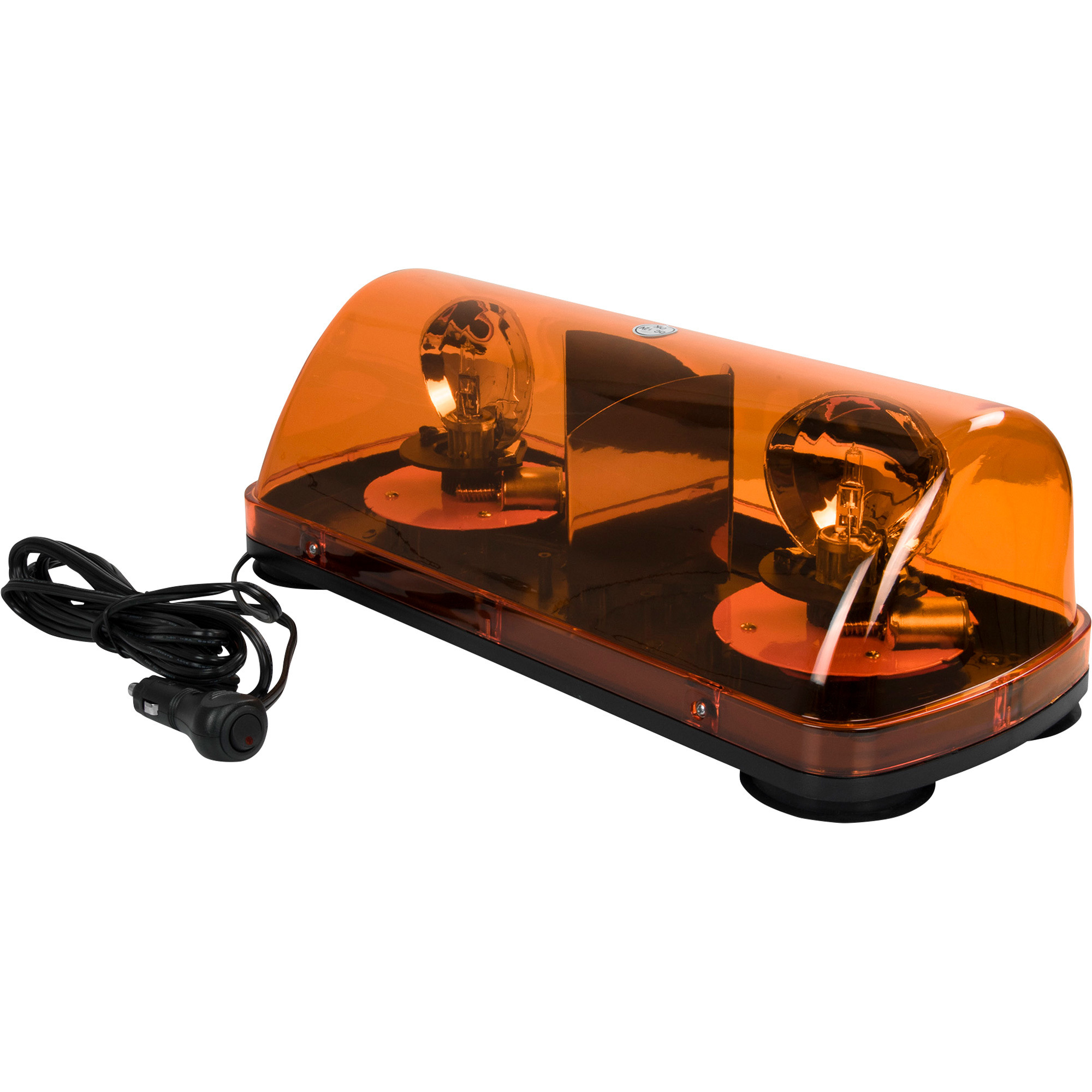 Blazer Halogen Revolving Light Bar — 12V, Amber, Magnetic Mount, Model ...