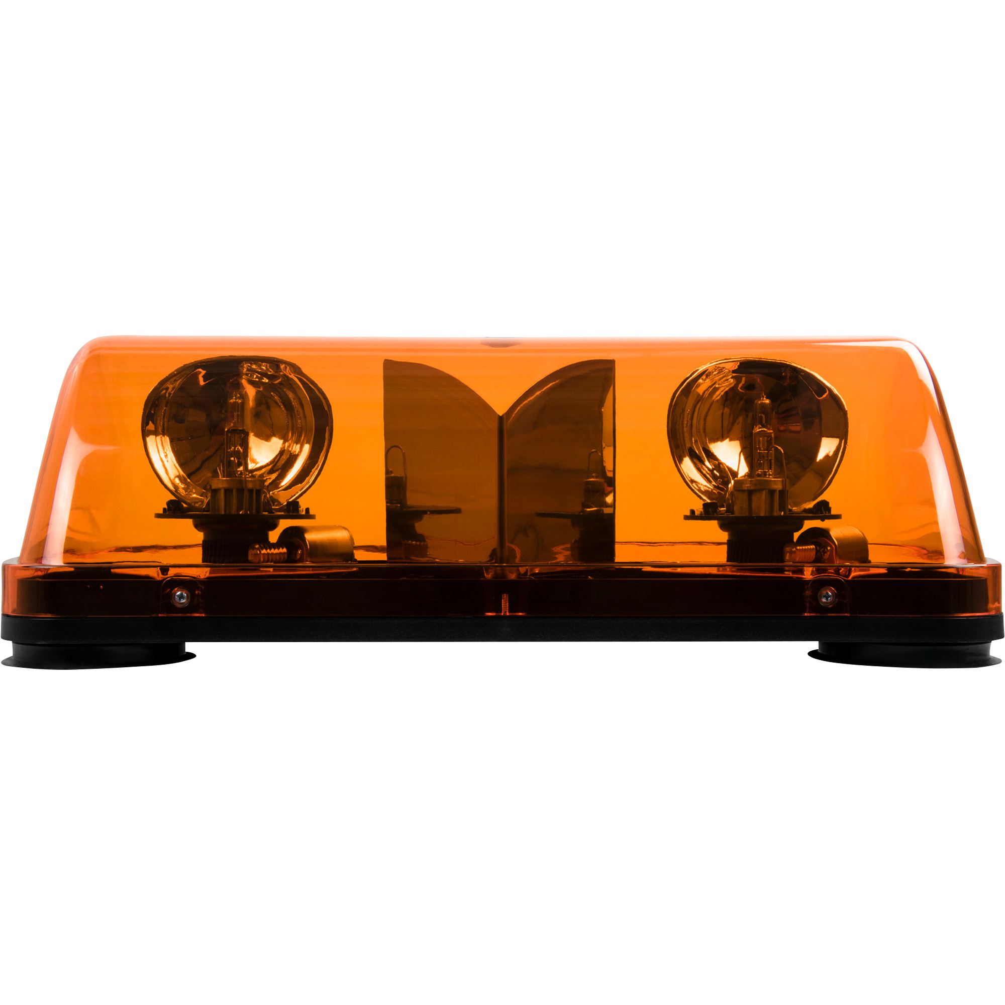 Blazer Halogen Revolving Light Bar — 12V, Amber, Magnetic Mount, Model ...