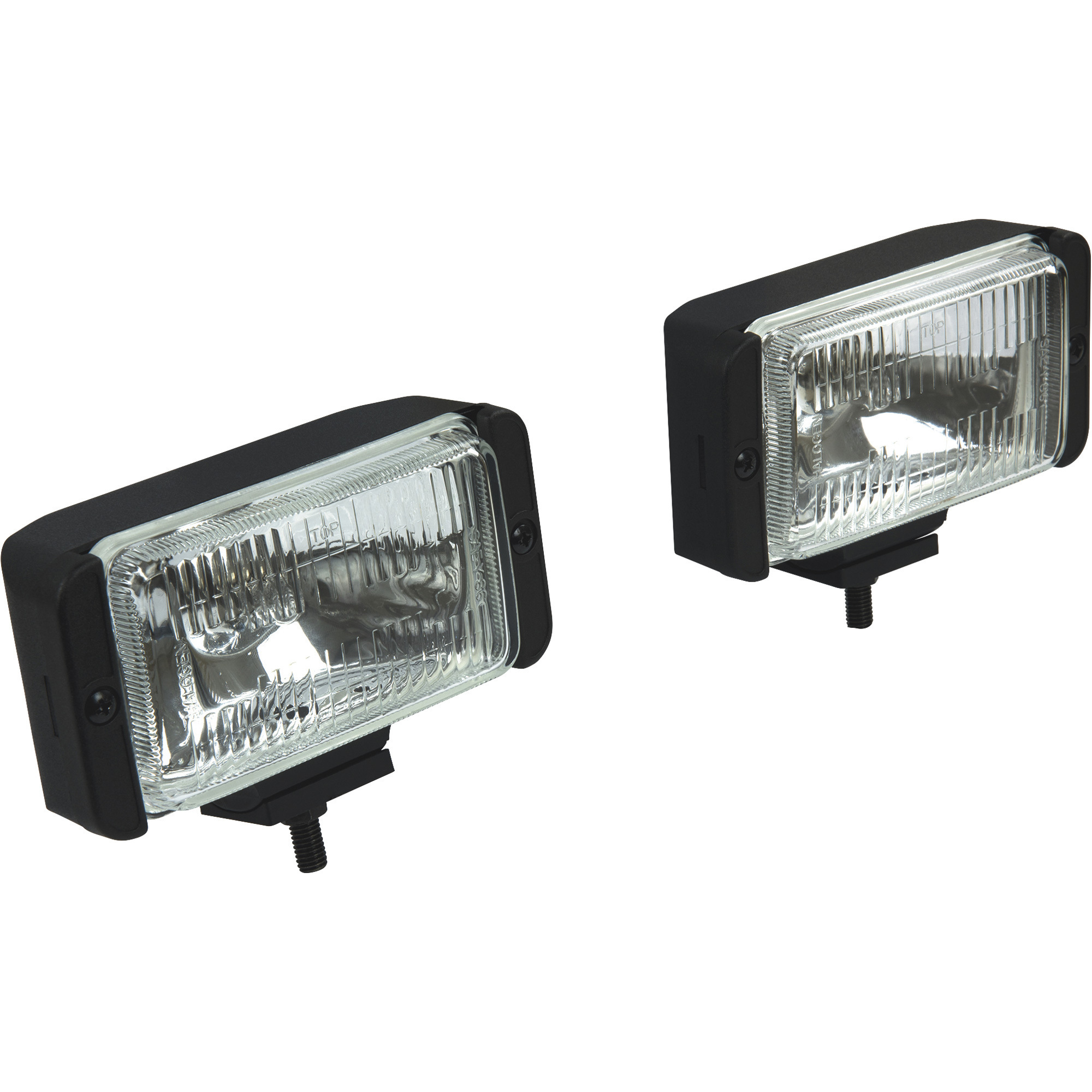 Blazer 12V Rectangular Halogen Driving Light Kit, 2 Lights, Model ...
