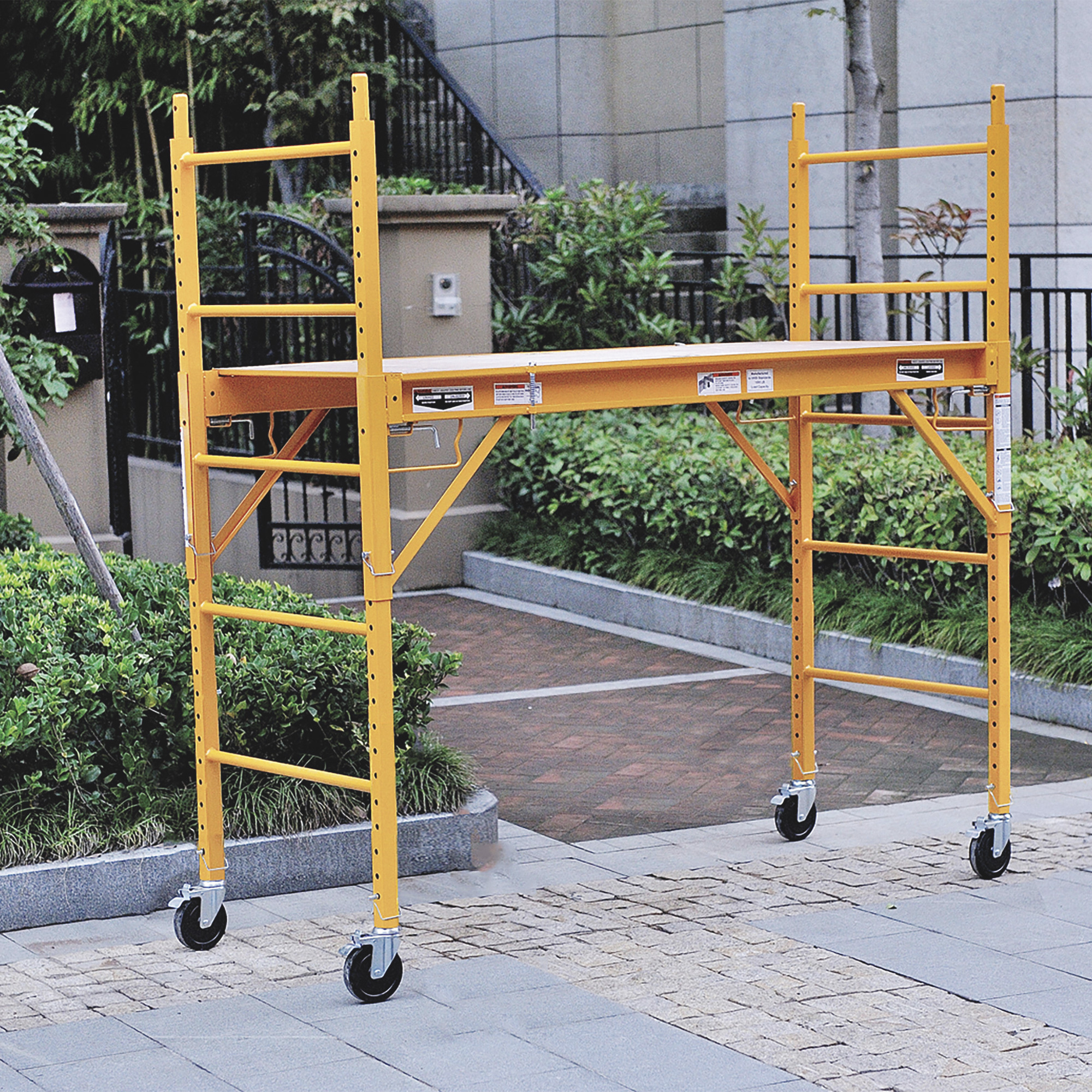 Horizon Tools 6ft. Baker-Style Scaffold, 1000-Lb. Capacity, Steel, 73 ...