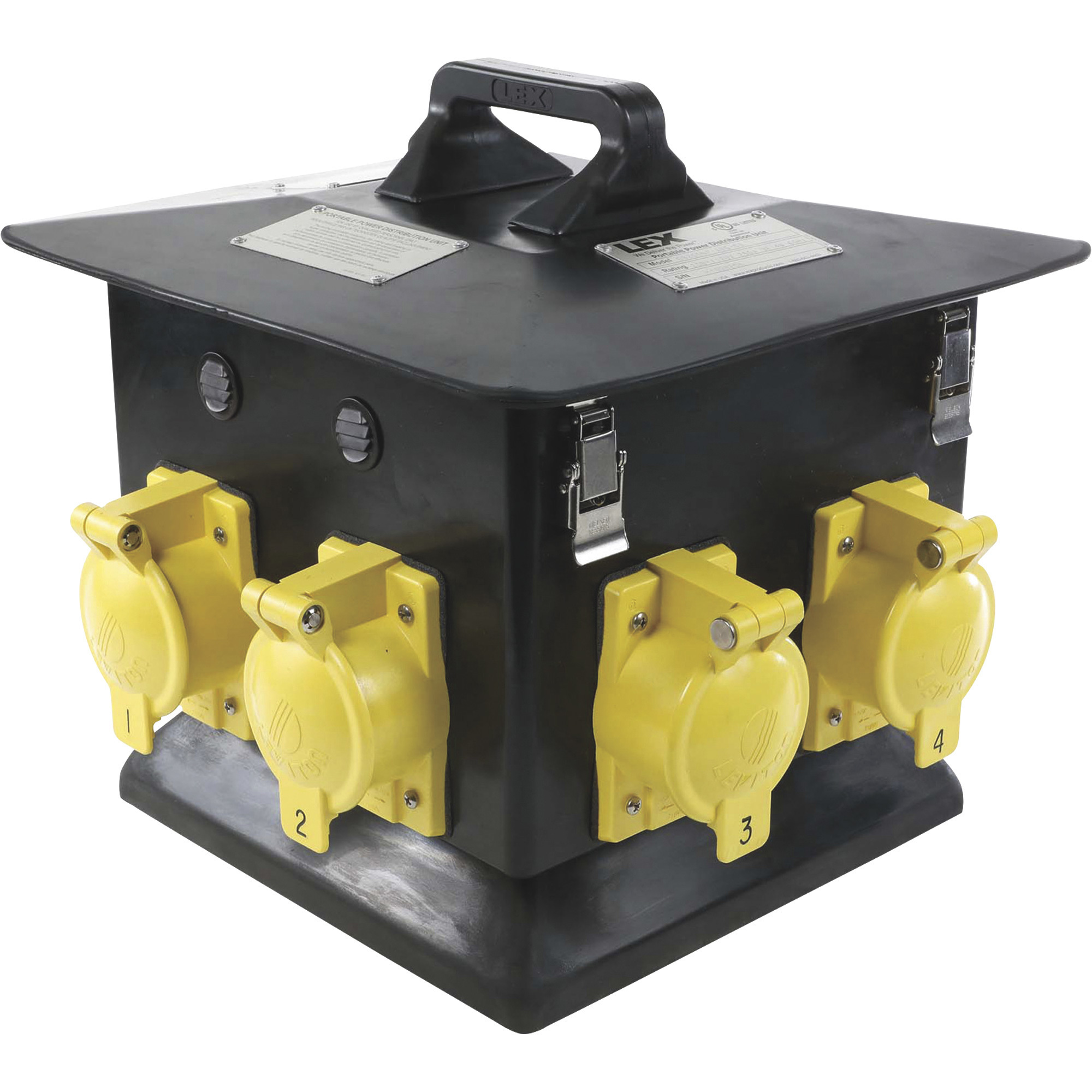 Generac Portable Power Distribution Box, 200 Amps, 120/208 Volts ...