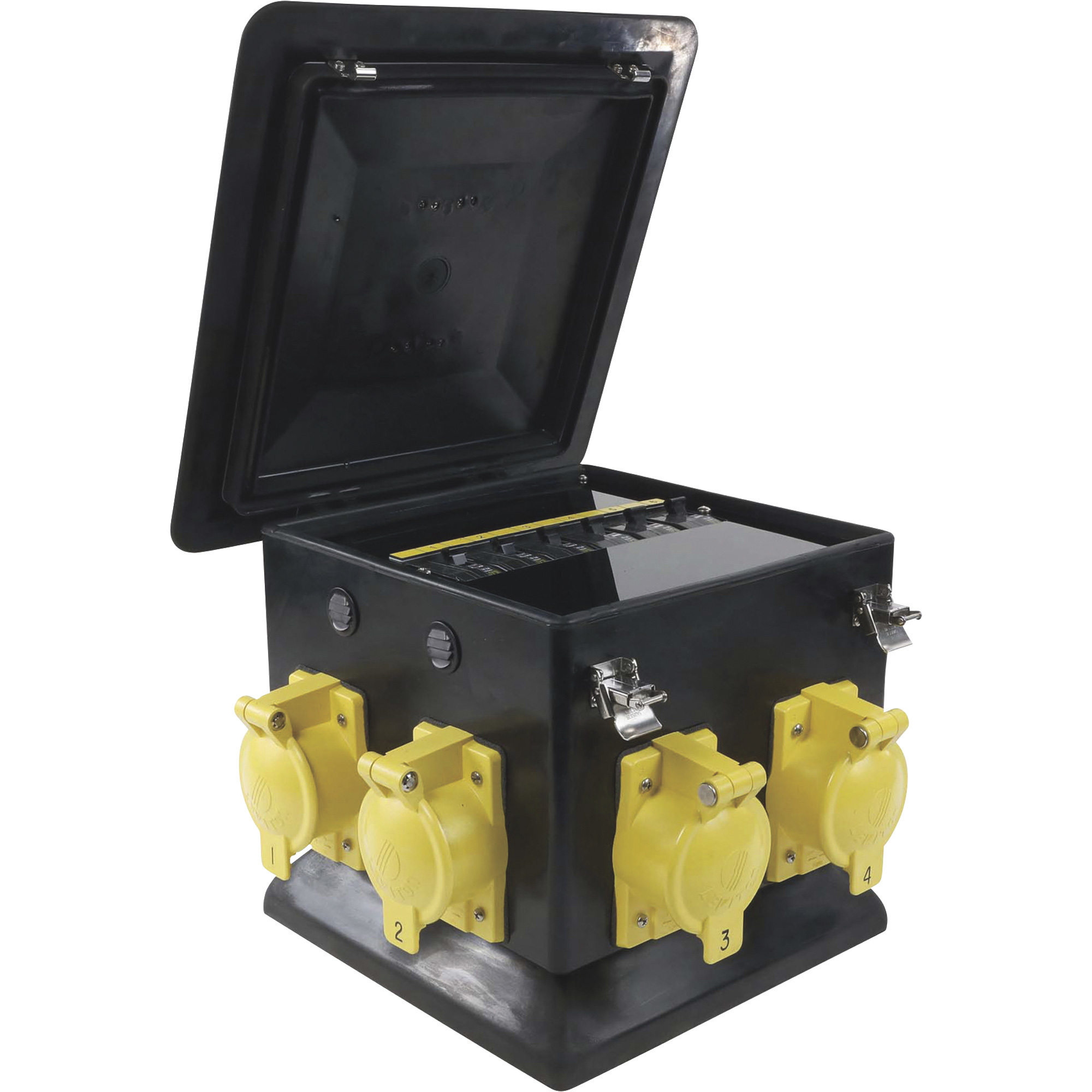 Generac Portable Power Distribution Box, 200 Amps, 120/208 Volts ...