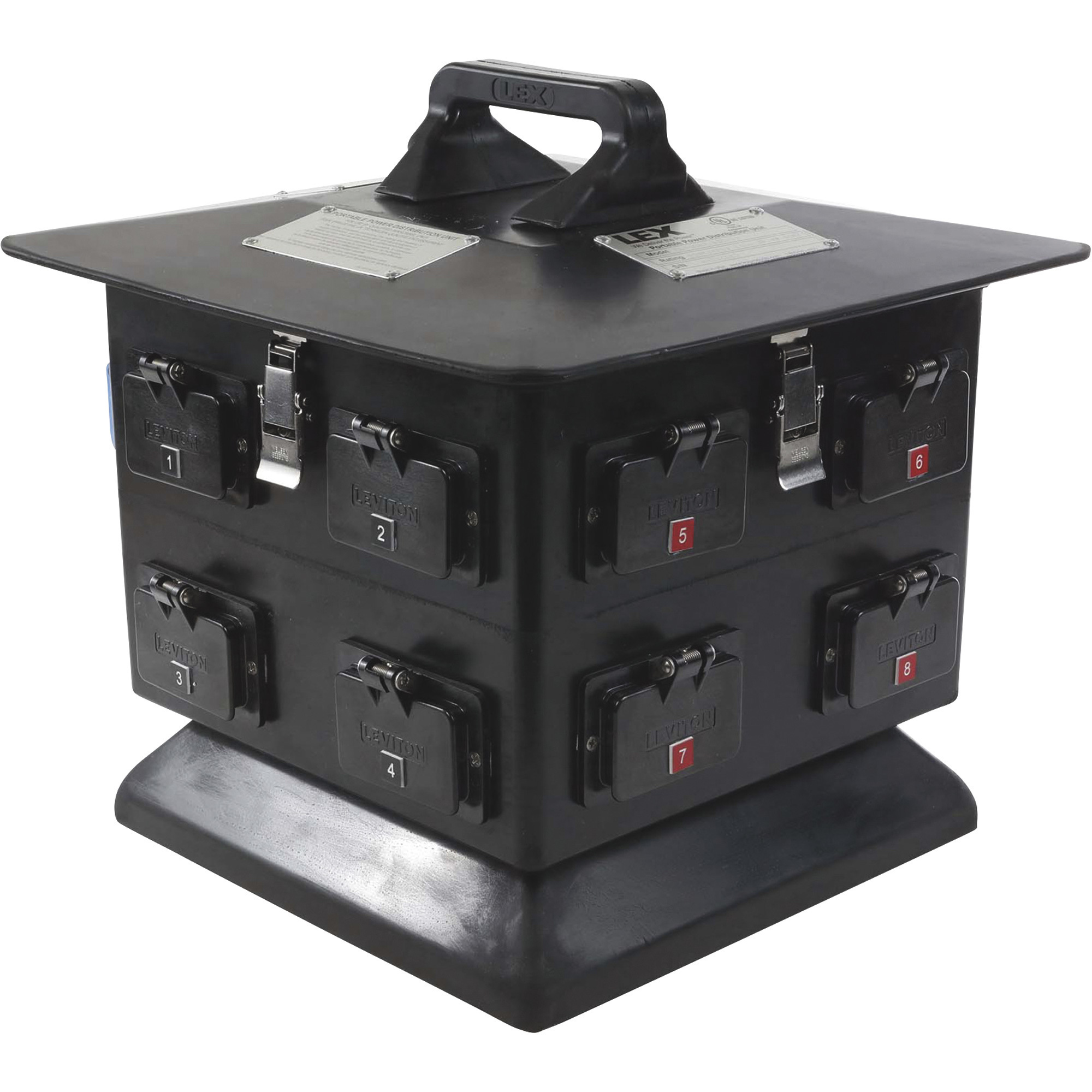 Generac Portable Power Distribution Box — 100 Amps, 120/208 Volts ...