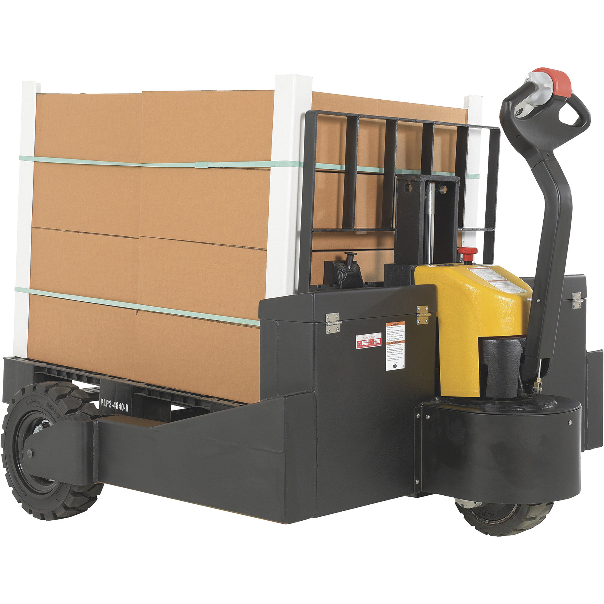 Vestil All-Terrain Pallet Truck with 24V DC Battery Pack--3000-Lb ...