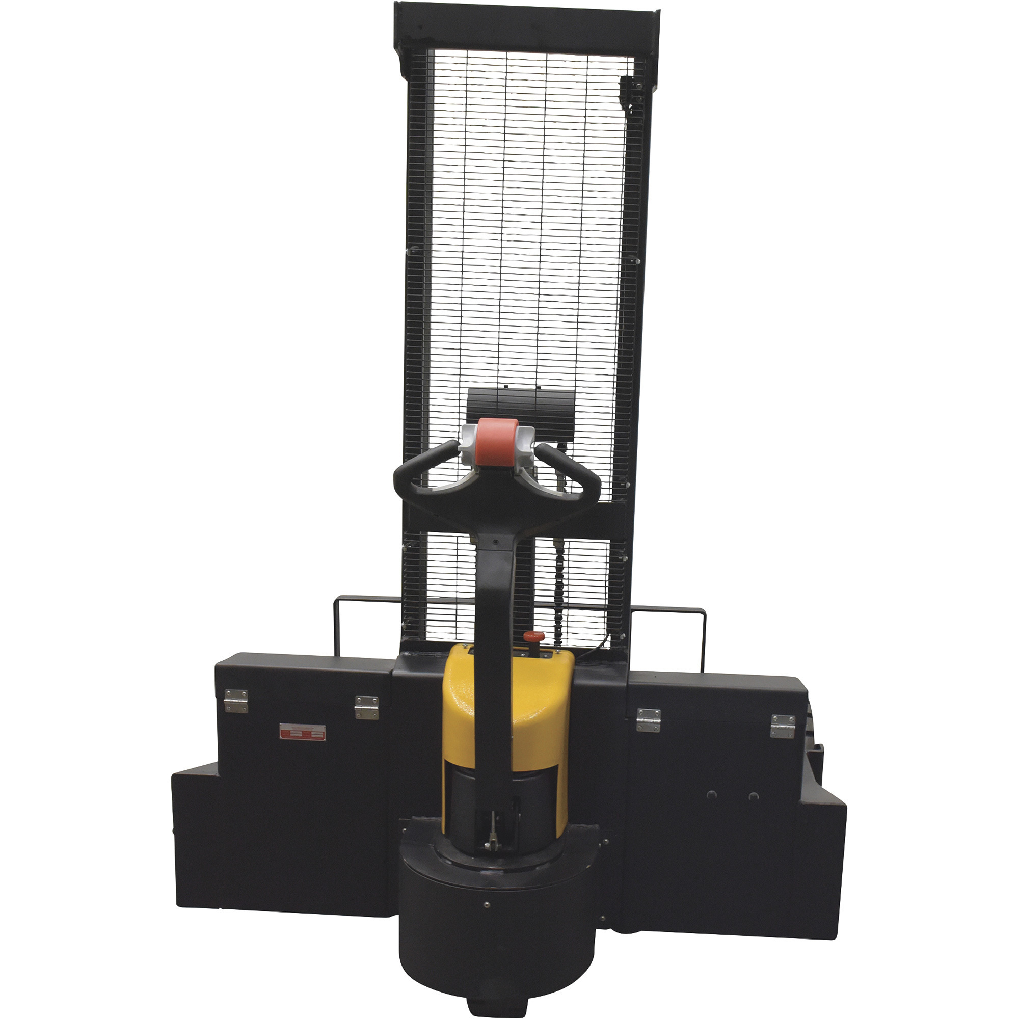 Vestil, Rough terrain powered stacker 3k capacity, Load Capacity 3000 ...