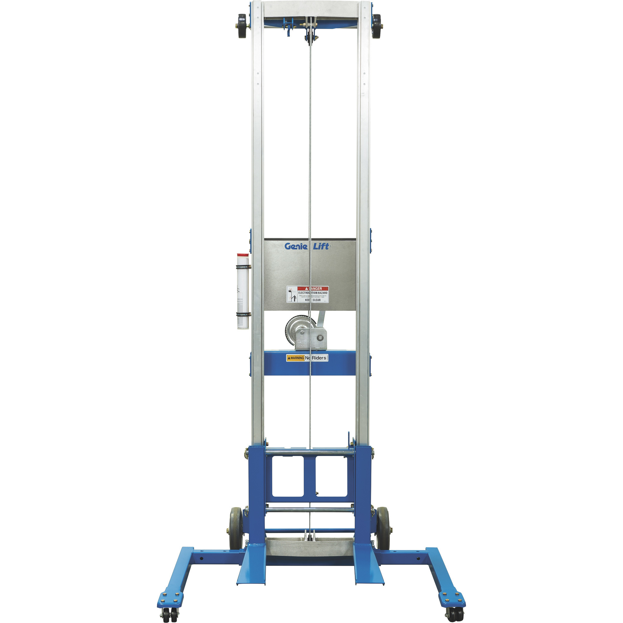 Genie Superlift Manual Material Lift with Straddle Base - 4ft. Lift ...