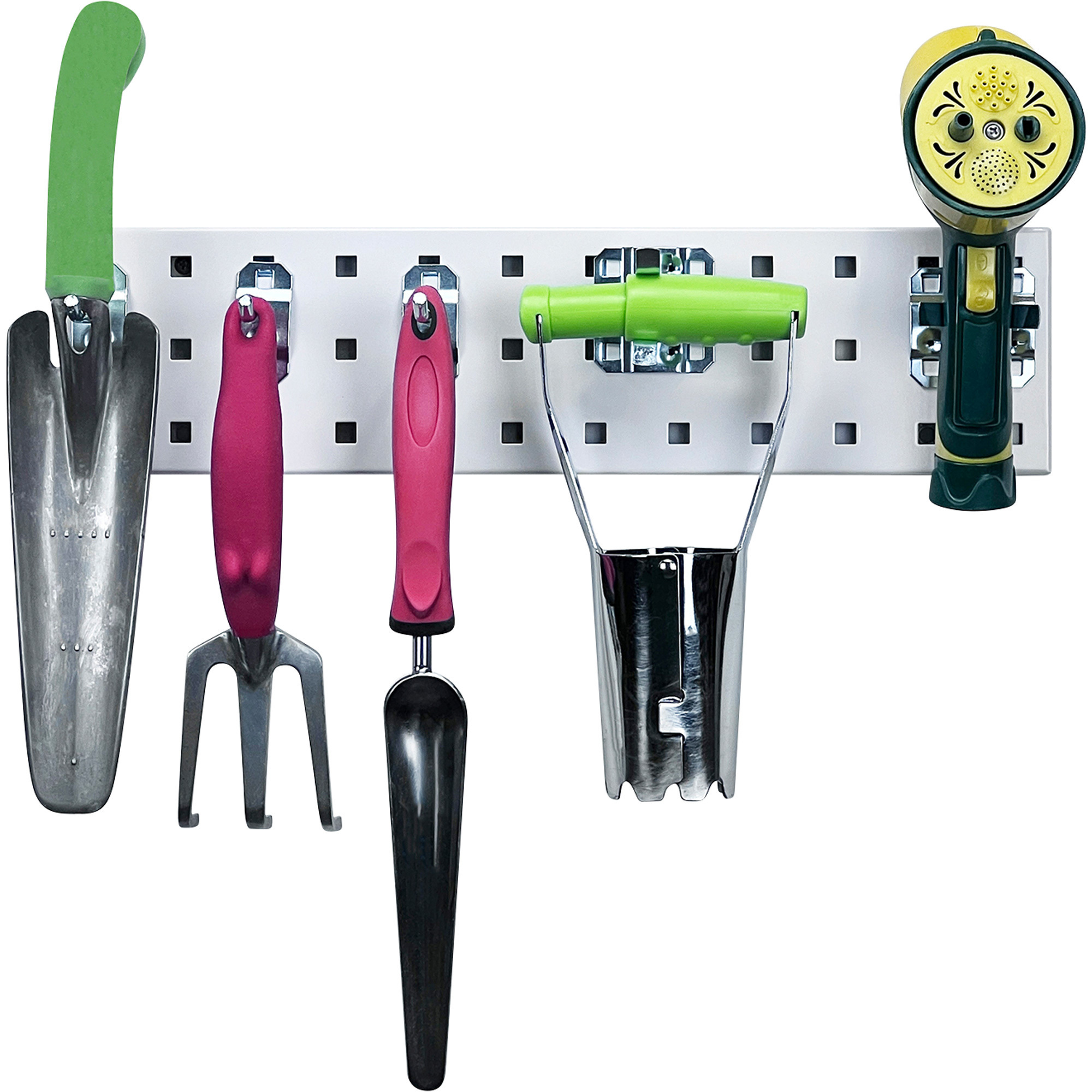 Triton Products LocBoard Tool Holder Pegboard Strip , 18in.L x 4.5in.W ...