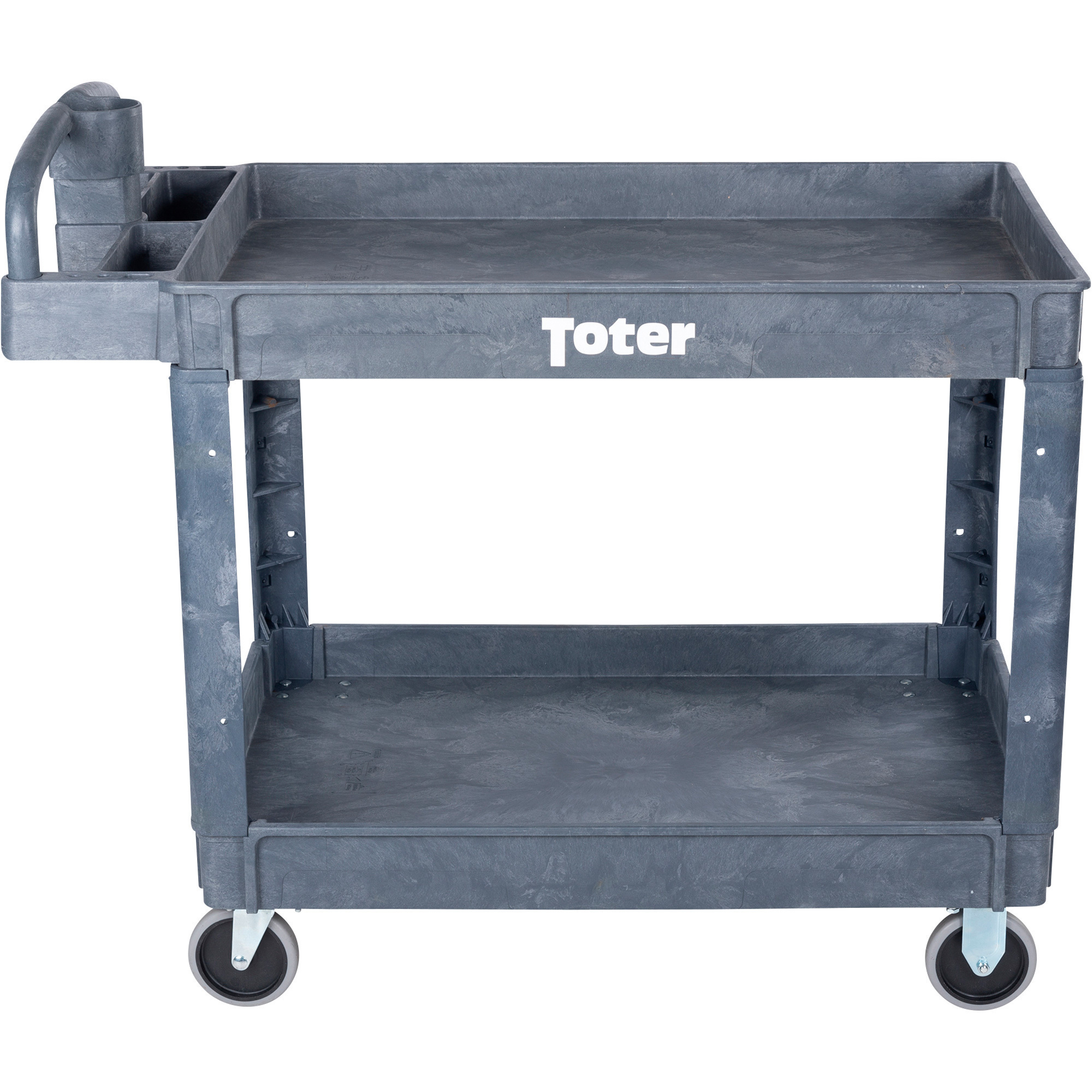 Toter Flat Utility Cart with Lip, 550-Lb. Capacity, 44n.L x 26n.W x ...