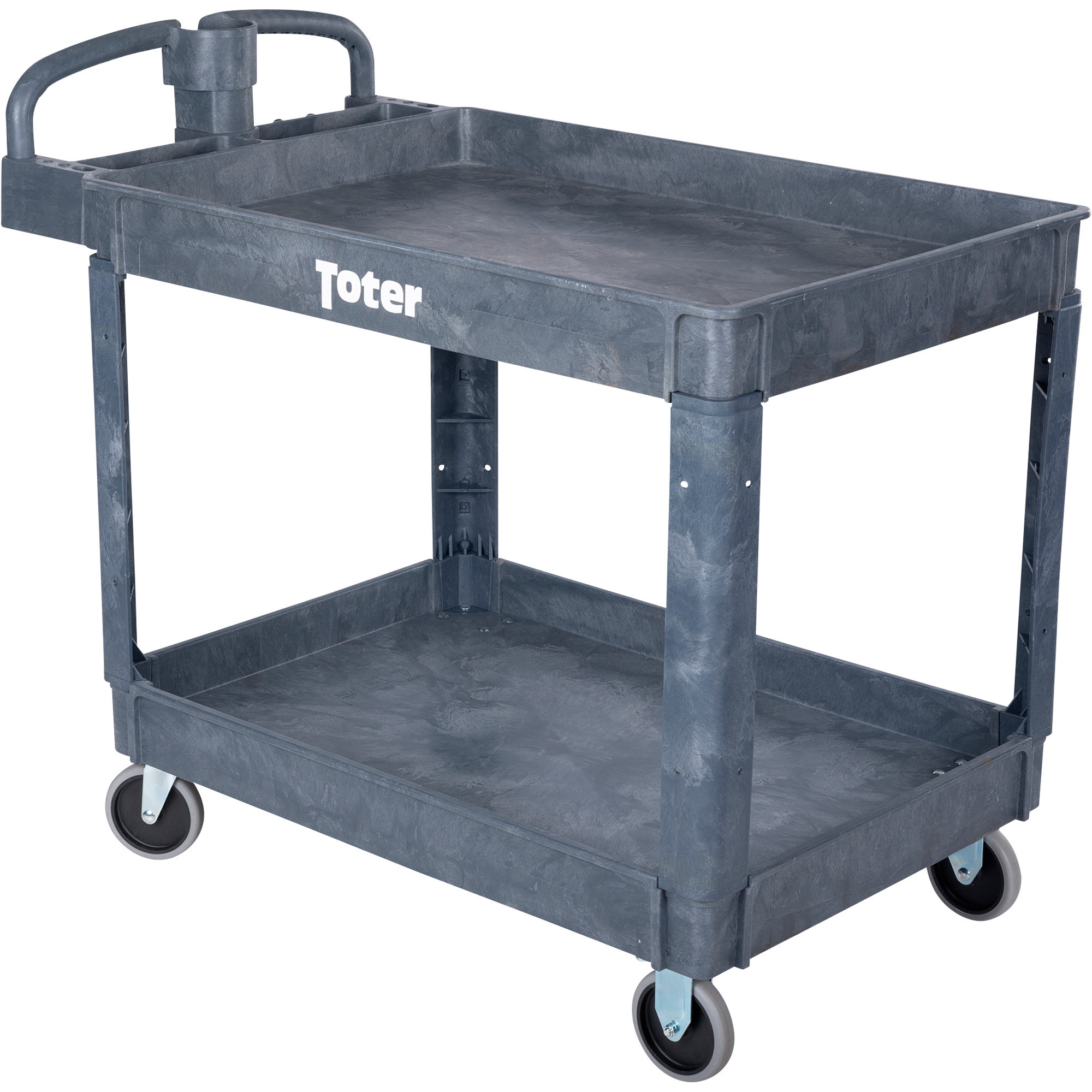 Toter Flat Utility Cart with Lip, 550-Lb. Capacity, 44n.L x 26n.W x ...