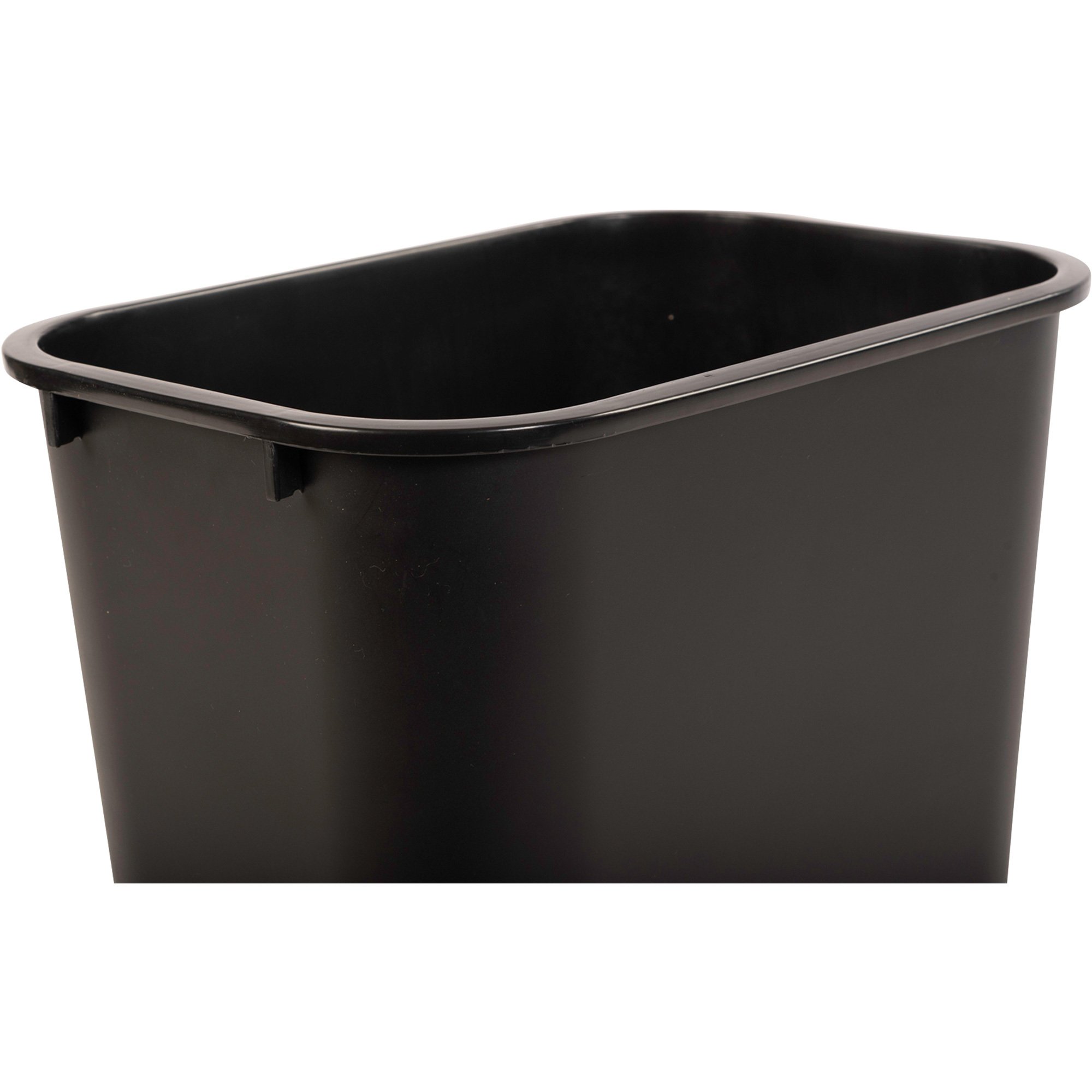 Toter Fire Resistant Trash Can — 6.75-Gallon Capacity, Black, Model ...