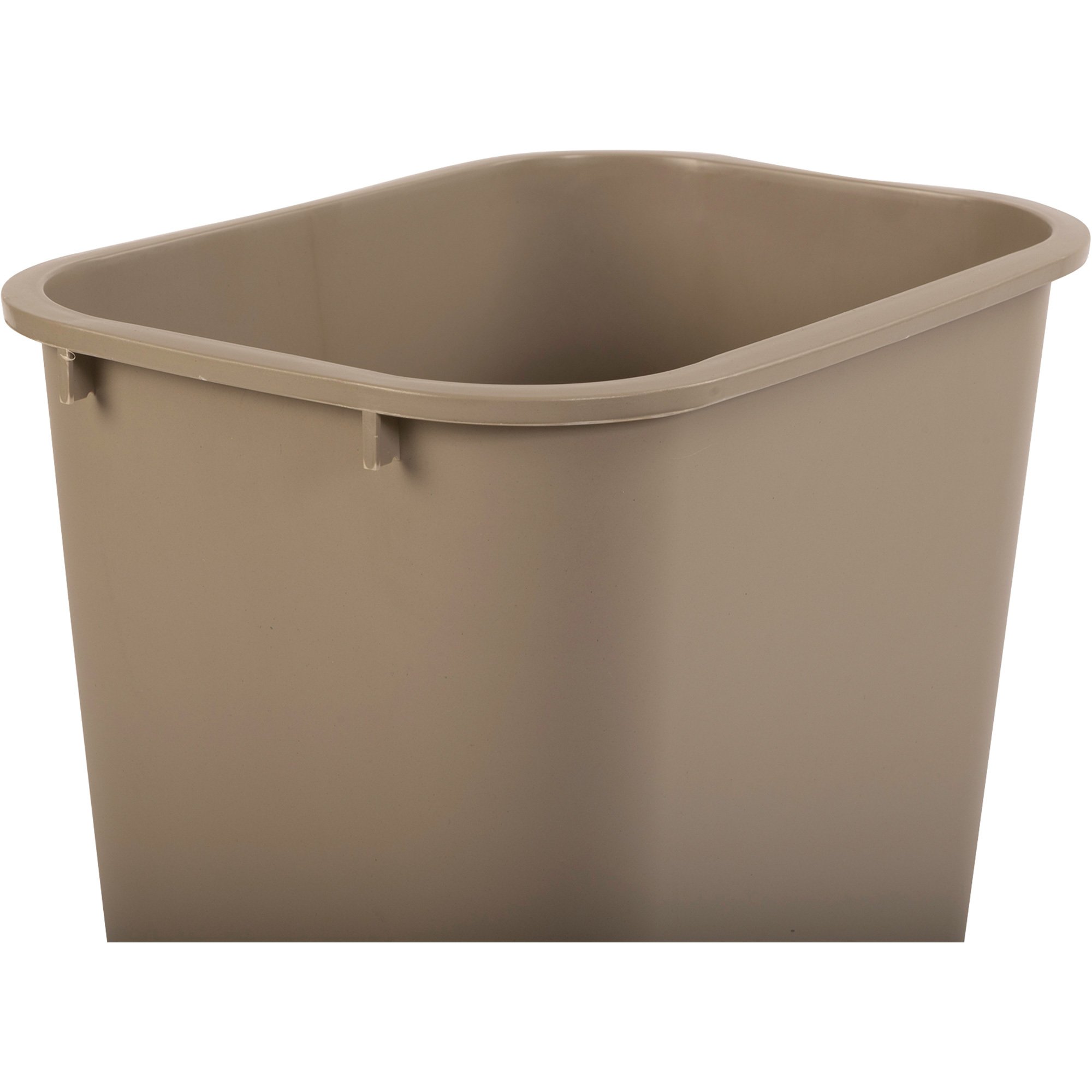 Toter Fire Resistant Trash Can — 10-Gallon, Sand, Model# WBF10 ...