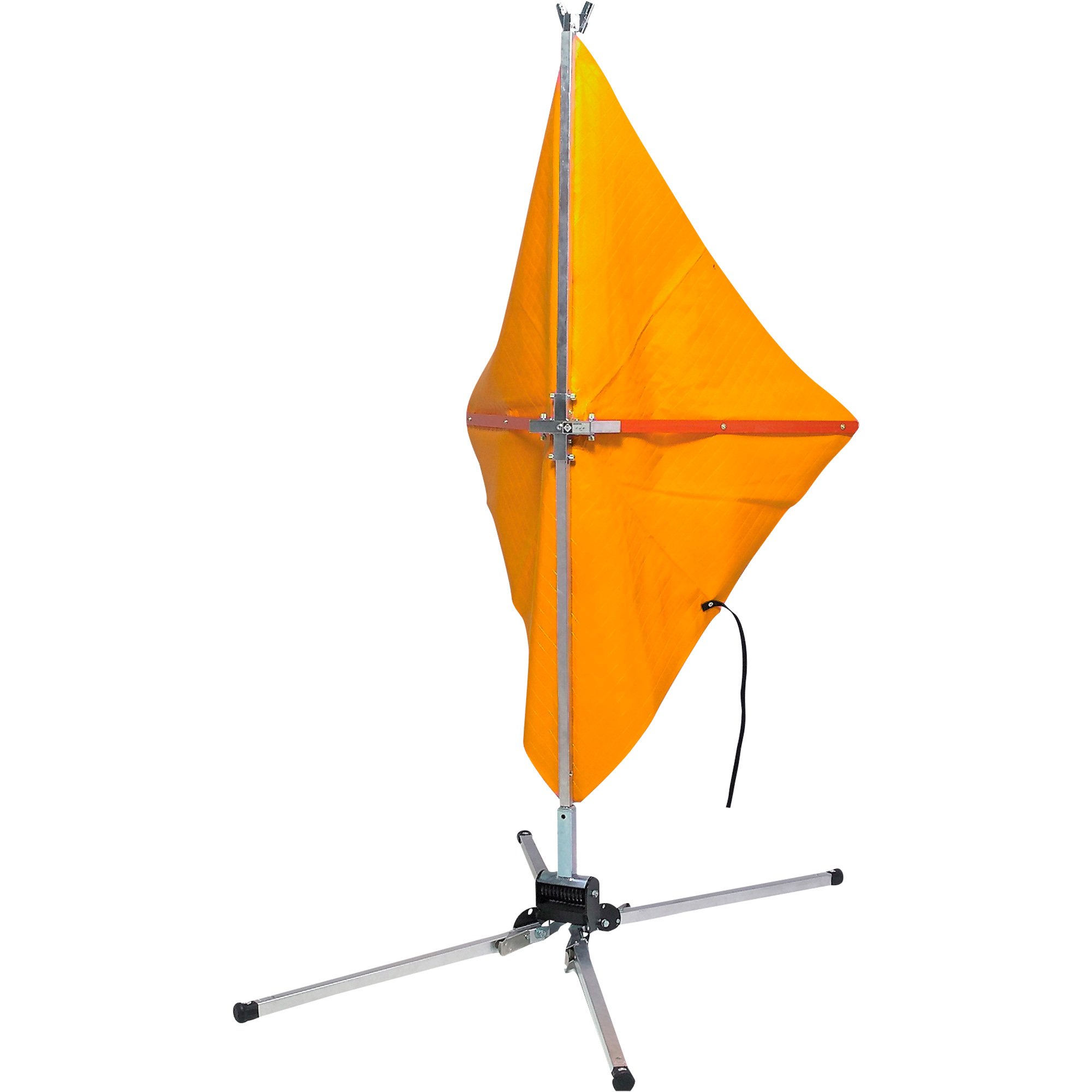 Dicke 48in. Fold and Roll All-in-One FLAGGER SYMBOL Sign and Stand ...