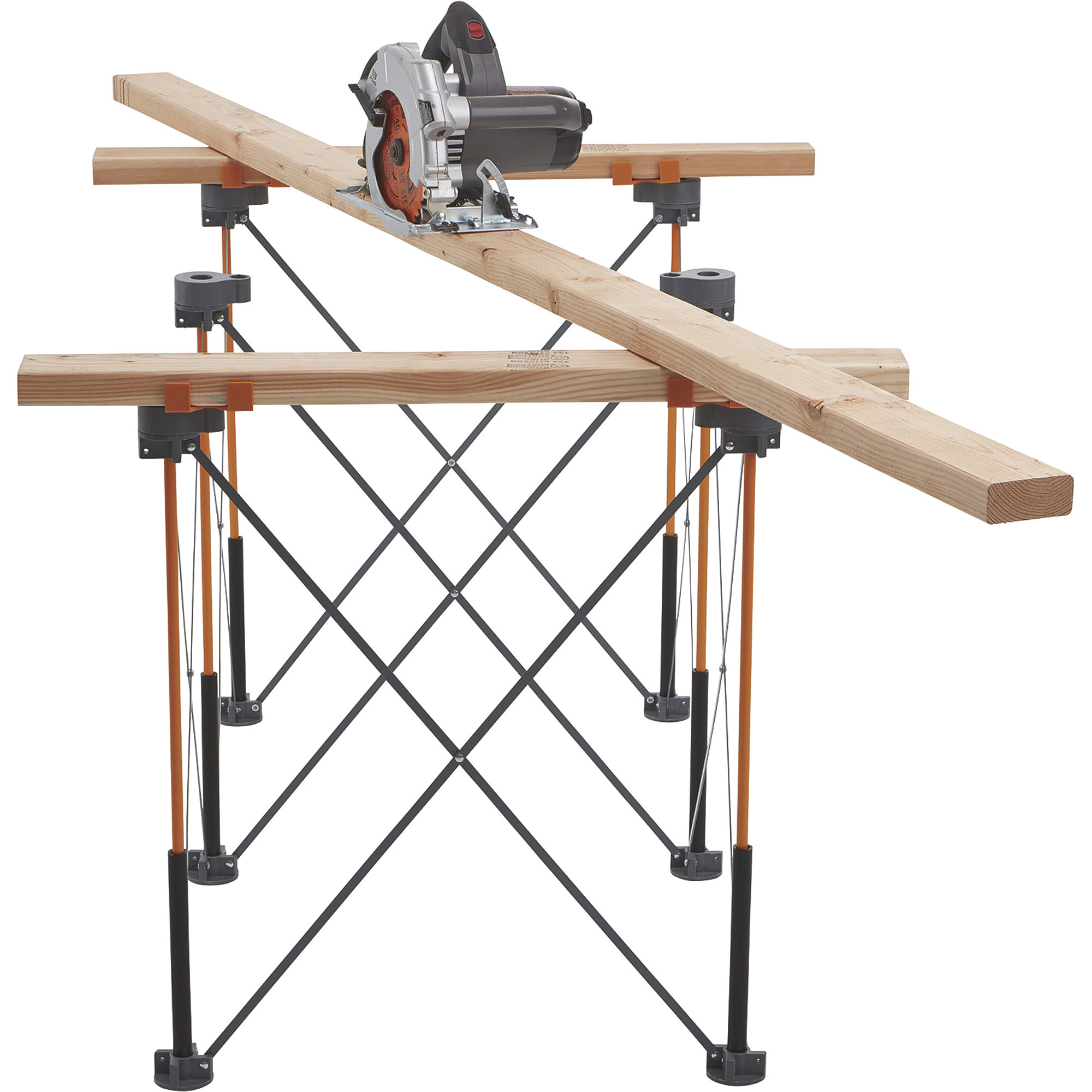 Bora Centipede Folding Portable Work Stand, 2ft. x 4ft., 2500-Lb ...