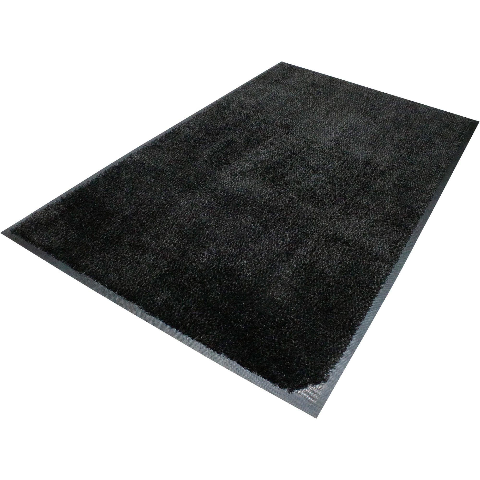 MA Matting MicroLuxx Smooth Safety Entrance Mat — Black, 4ft. x 8ft ...