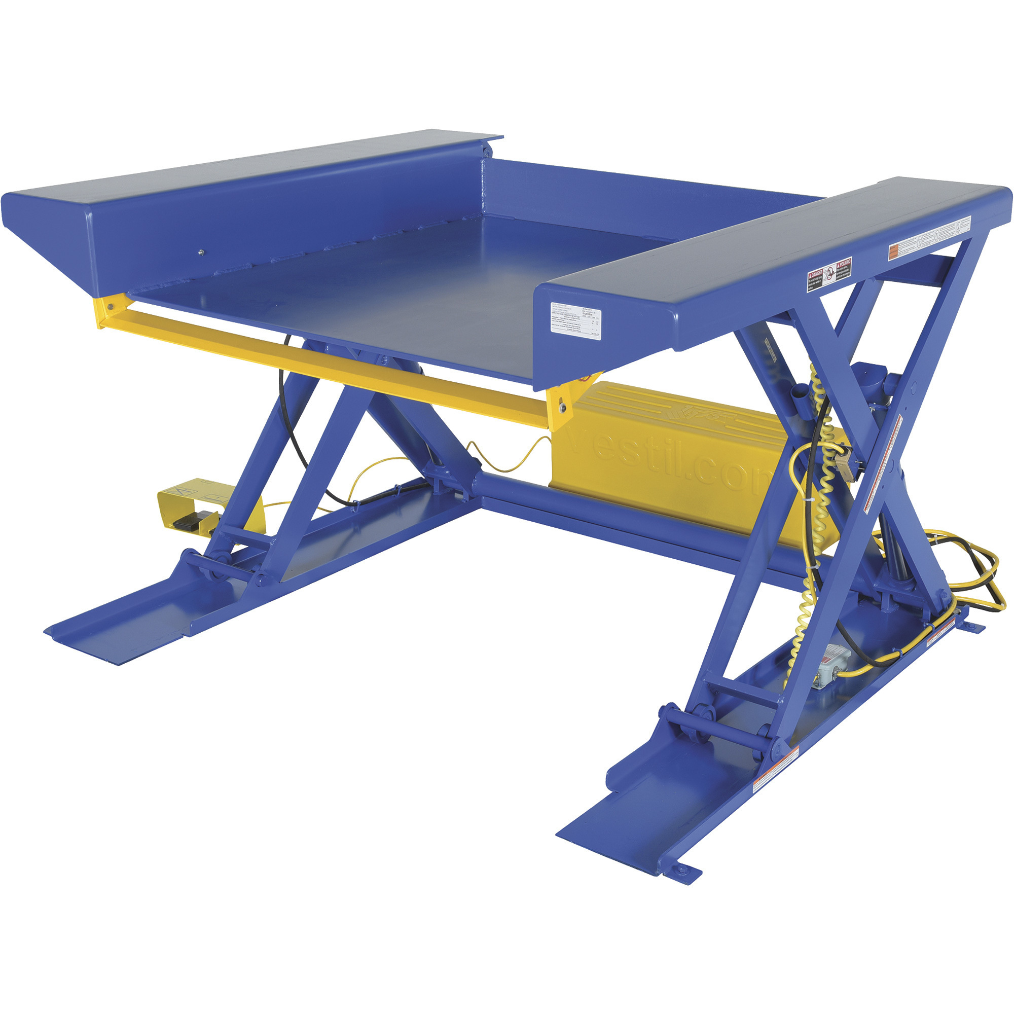 Vestil Hydraulic Lift Table, 2,000-Lb. Capacity, 44in. X 50in., Model ...