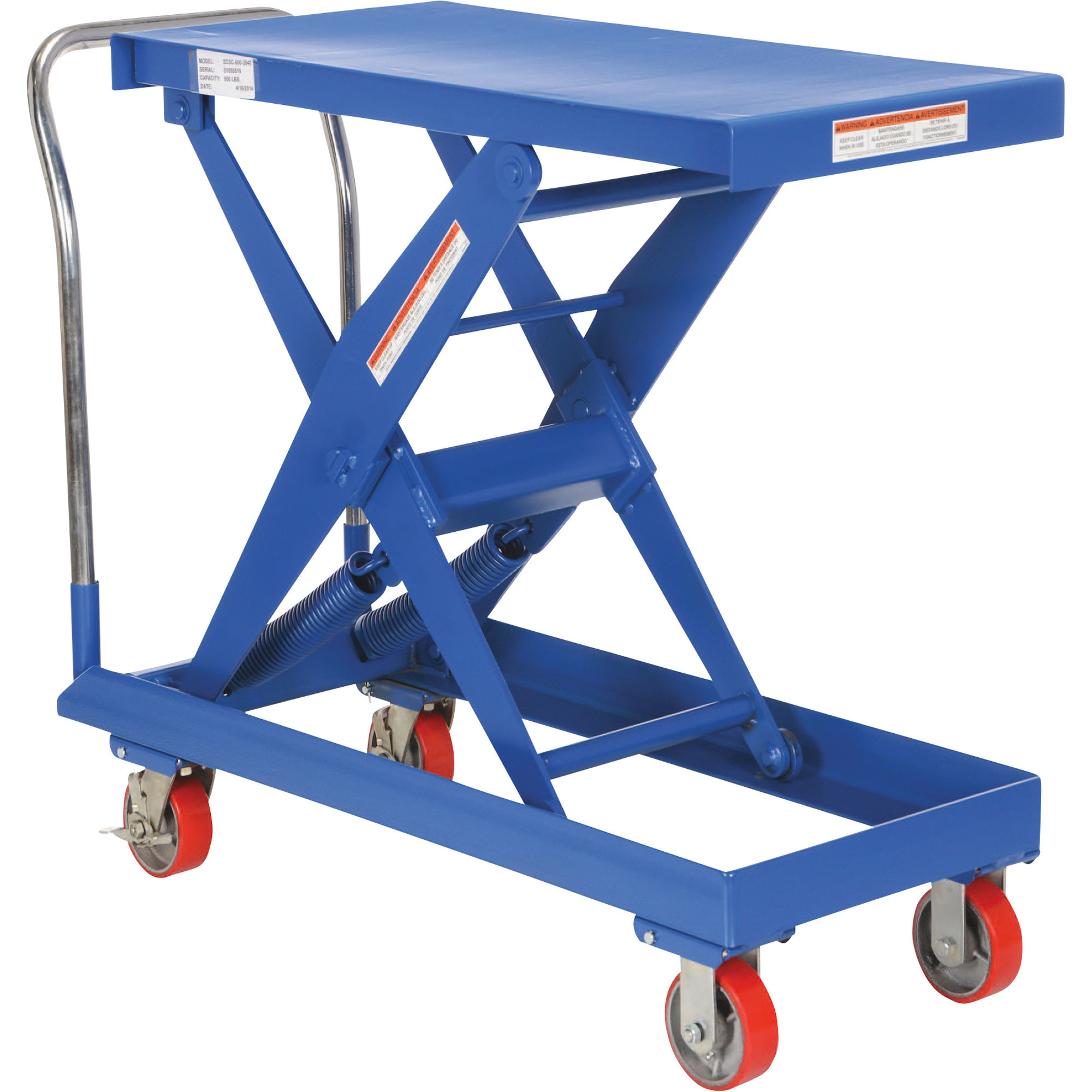 Vestil Auto-Hite Scissor Cart, 500-Lb. Capacity, Model# SCSC-500-2040 | Northern Tool