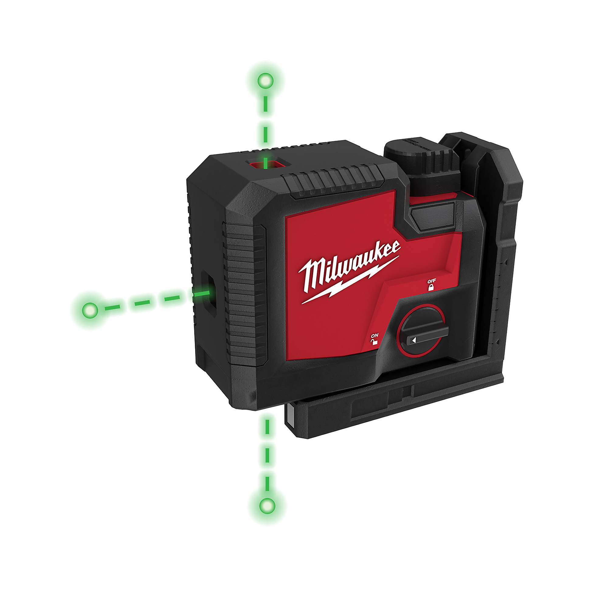 Milwaukee USB Rechargeable Green 3-Point Laser, Model# 3510-21 ...
