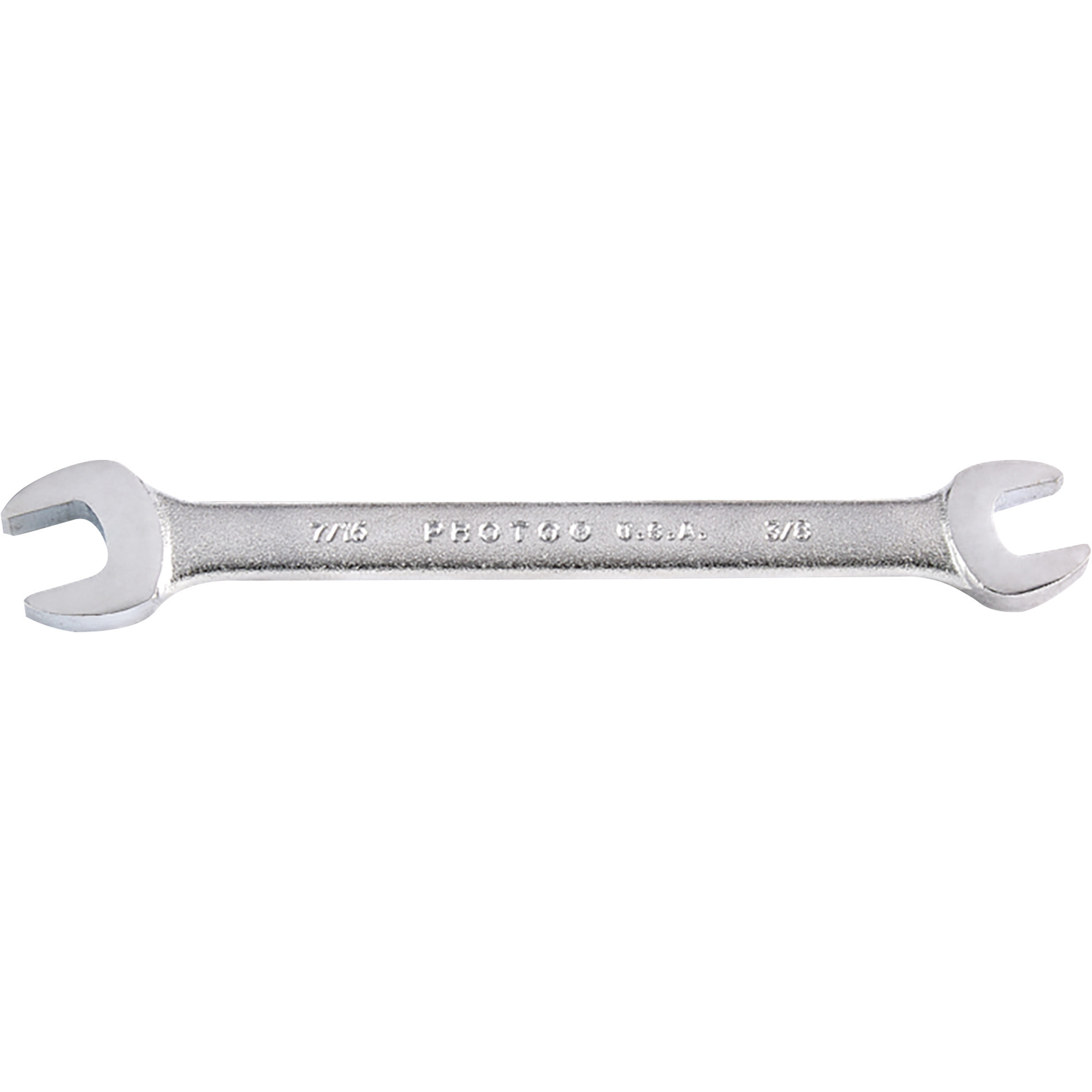Proto Double Open Angle Wrench, SAE, 3/8in. x 7/16in., Model# J3021 ...