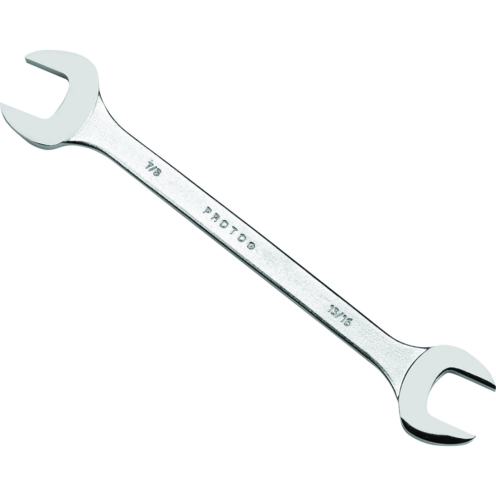 Proto Extra-Thin Open End Wrench, 7/16in. x 1/2in., Satin Finish, Model ...