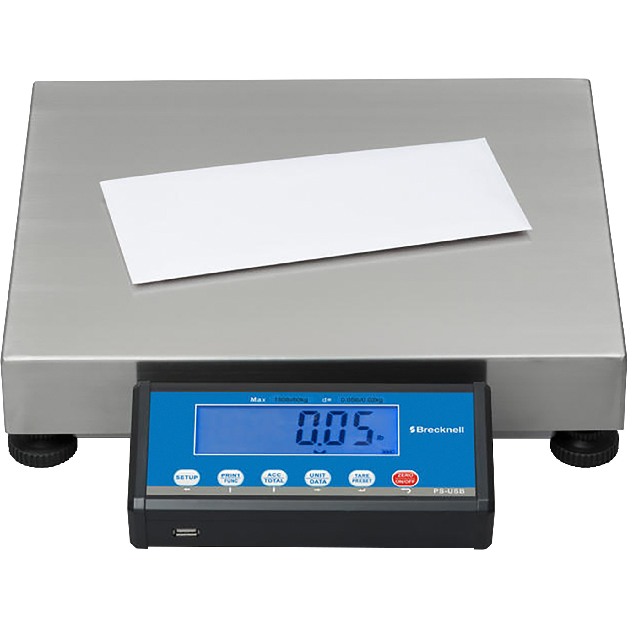 Brecknell PS-USB 70 Postal Shipping Scale with USB Interface, 70-lb ...