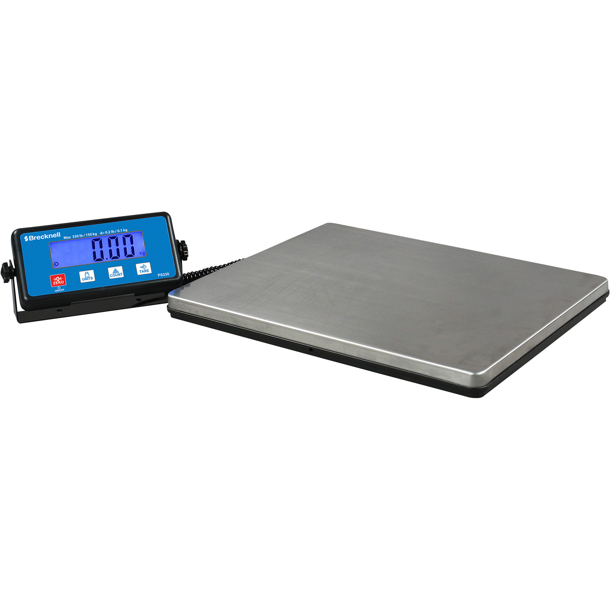 Brecknell PS330 Low-Profile Bench Scale, 330-lb. Capacity, Model ...