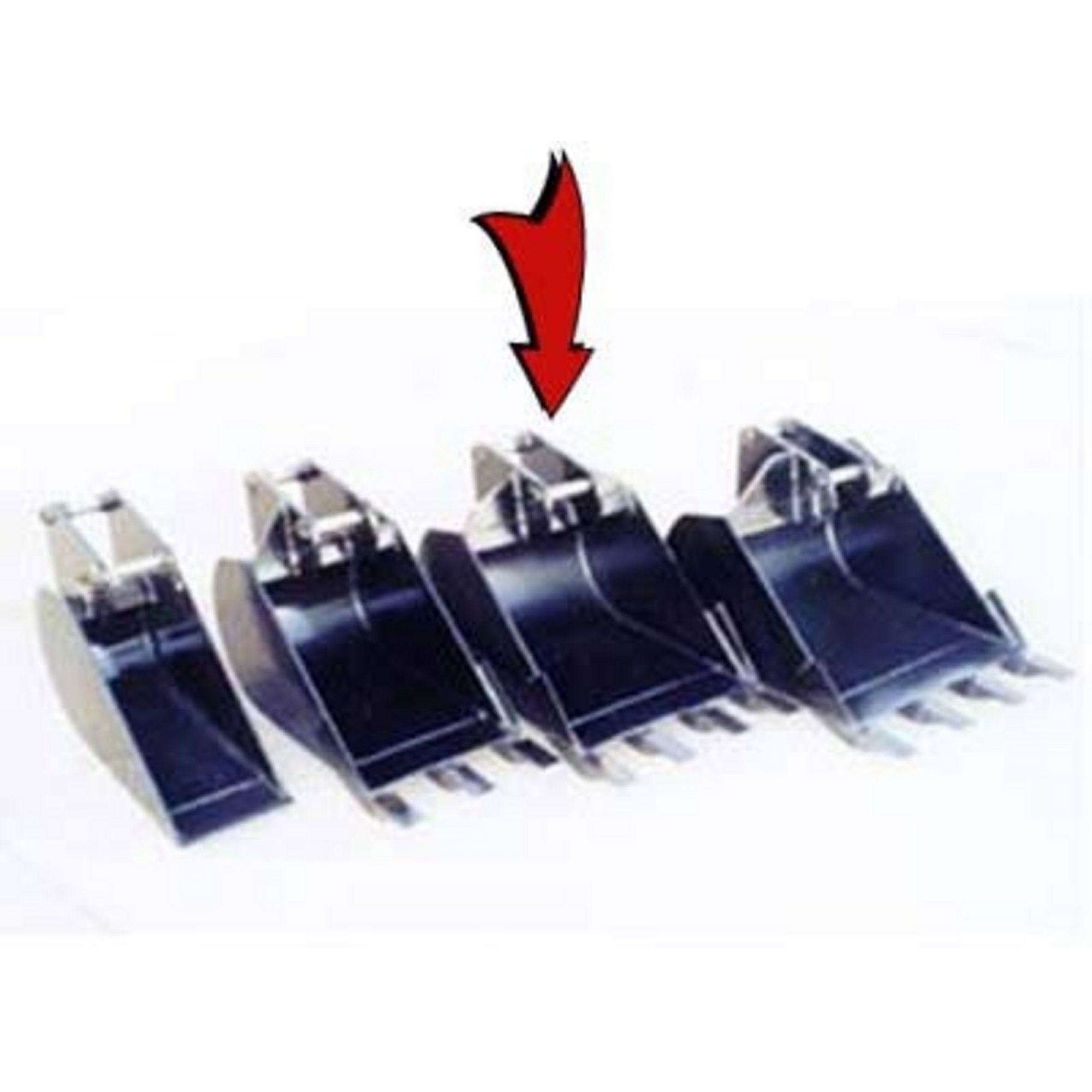 Lackender Fabrications Skid Loader (Backhoe Bucket) — 16in. Width ...