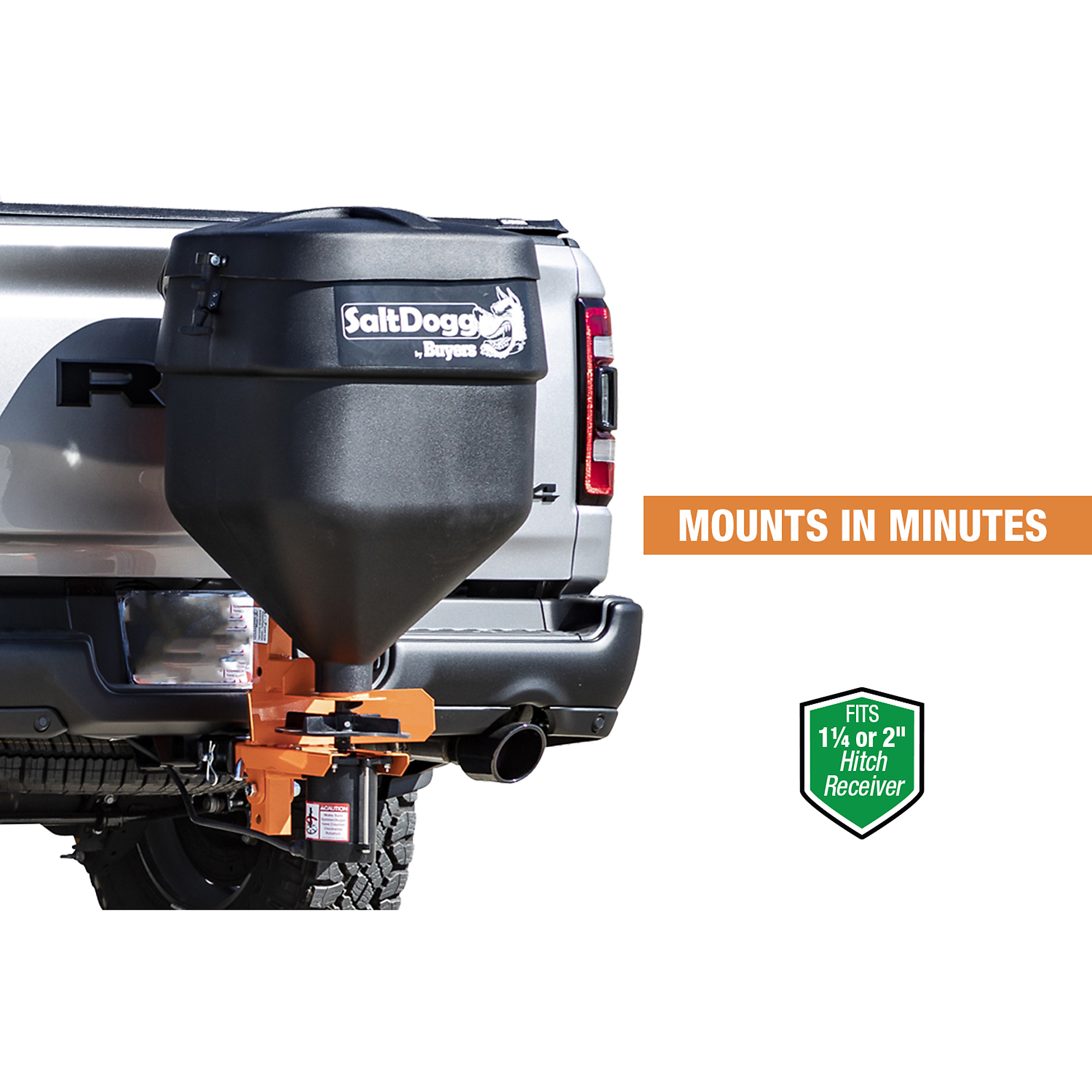 Buyers Products SaltDogg, 4.4 Cu Ft Truck SUV Tailgate Mounted Rock ...