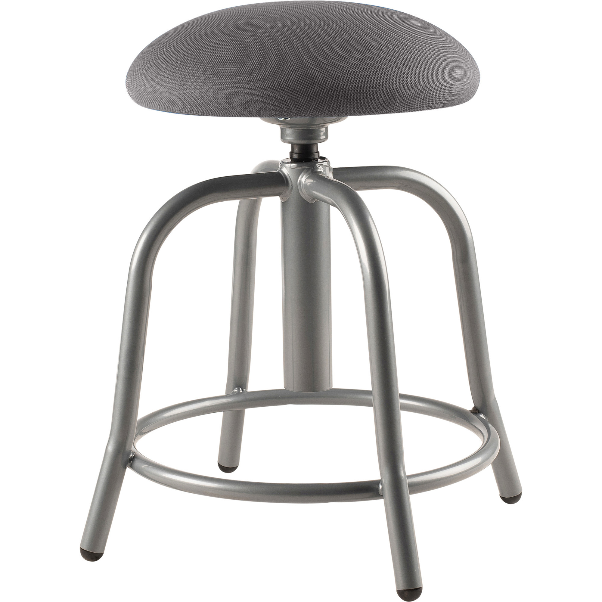 National Public Seating 6800 Series Padded Stool, Adjustable Height ...